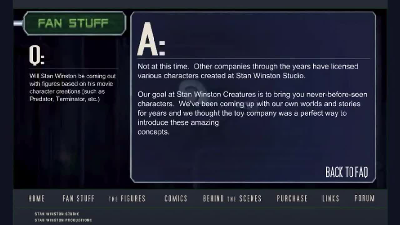 Building the Original Stan Winston Creatures Website | Stan Winston ...