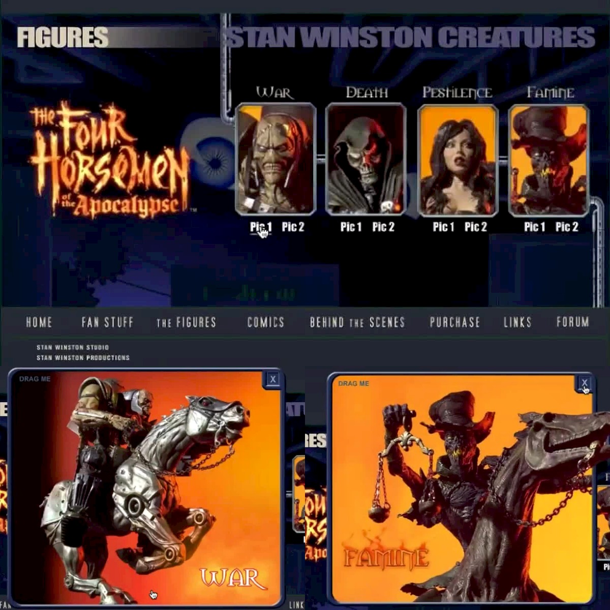 Building the Original Stan Winston Creatures Website | Stan Winston School of Character Arts