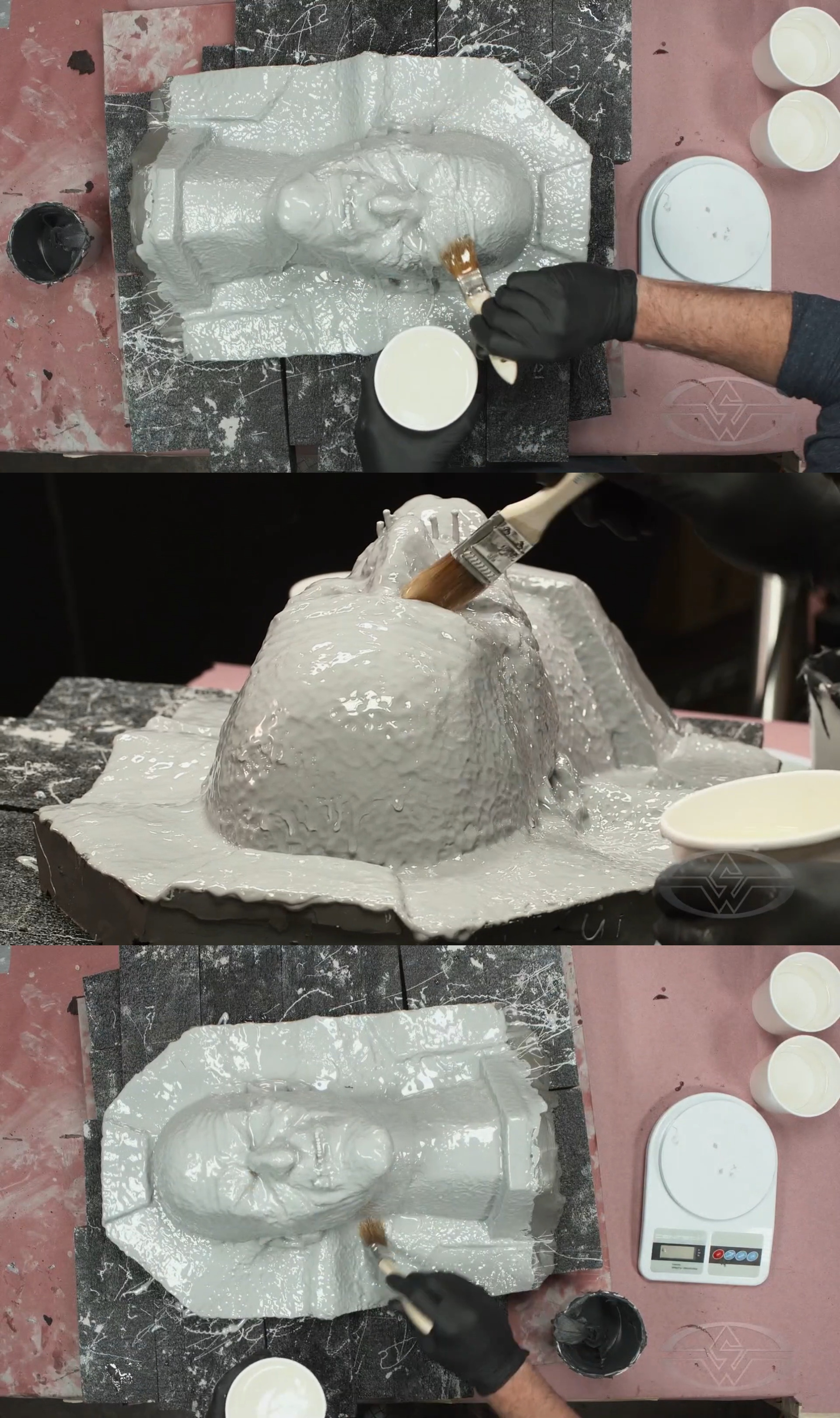 Silicone Mask Making: How to Fill Gaps with Free Form Habitat Black ...