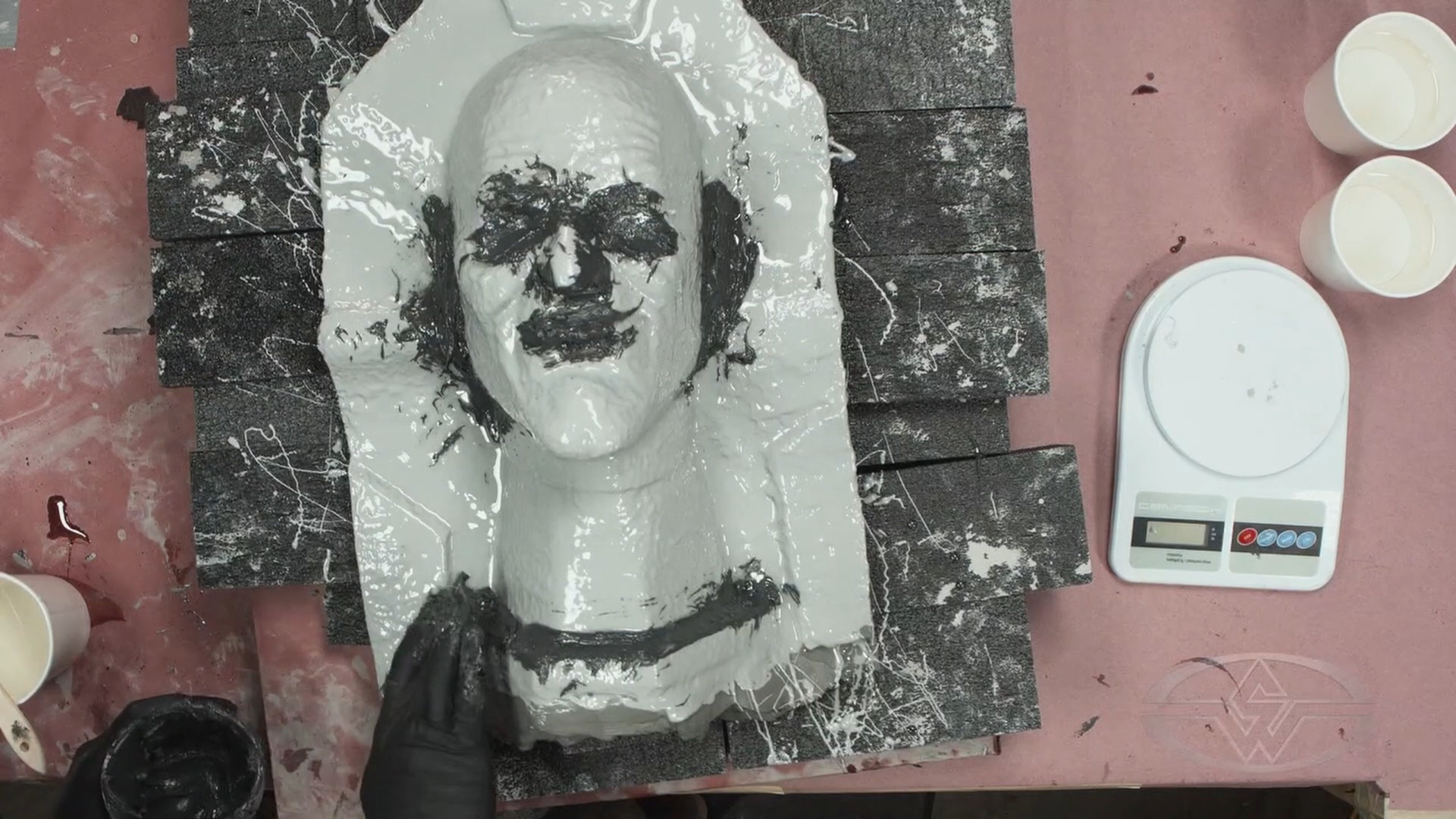 Silicone Mask Making: How to Fill Gaps with Free Form Habitat Black ...