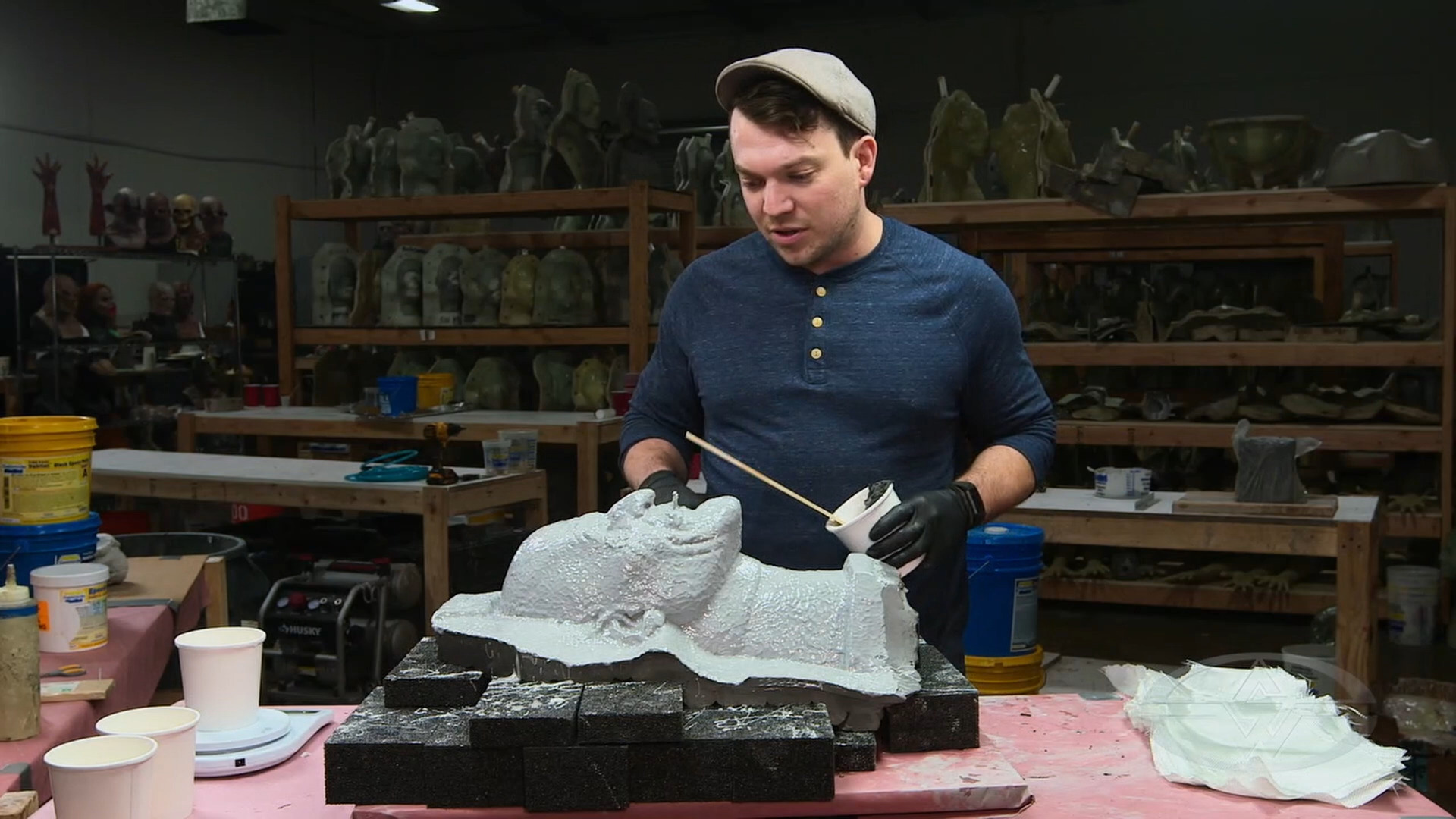 Silicone Mask Making: How to Fill Gaps with Free Form Habitat Black ...