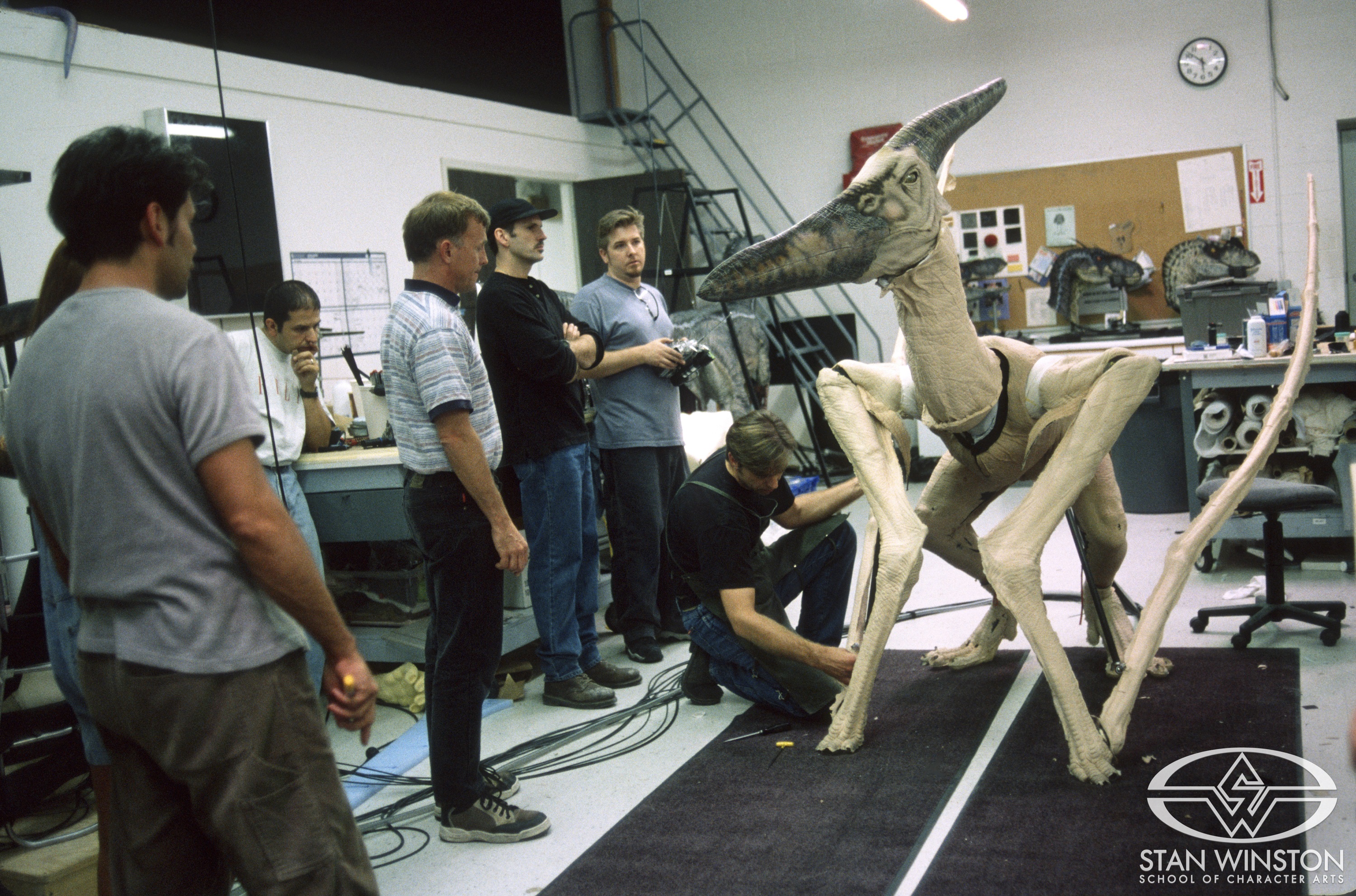 Behind the Scenes of Jurassic Park III's Pteranodon with Mark Viniello ...