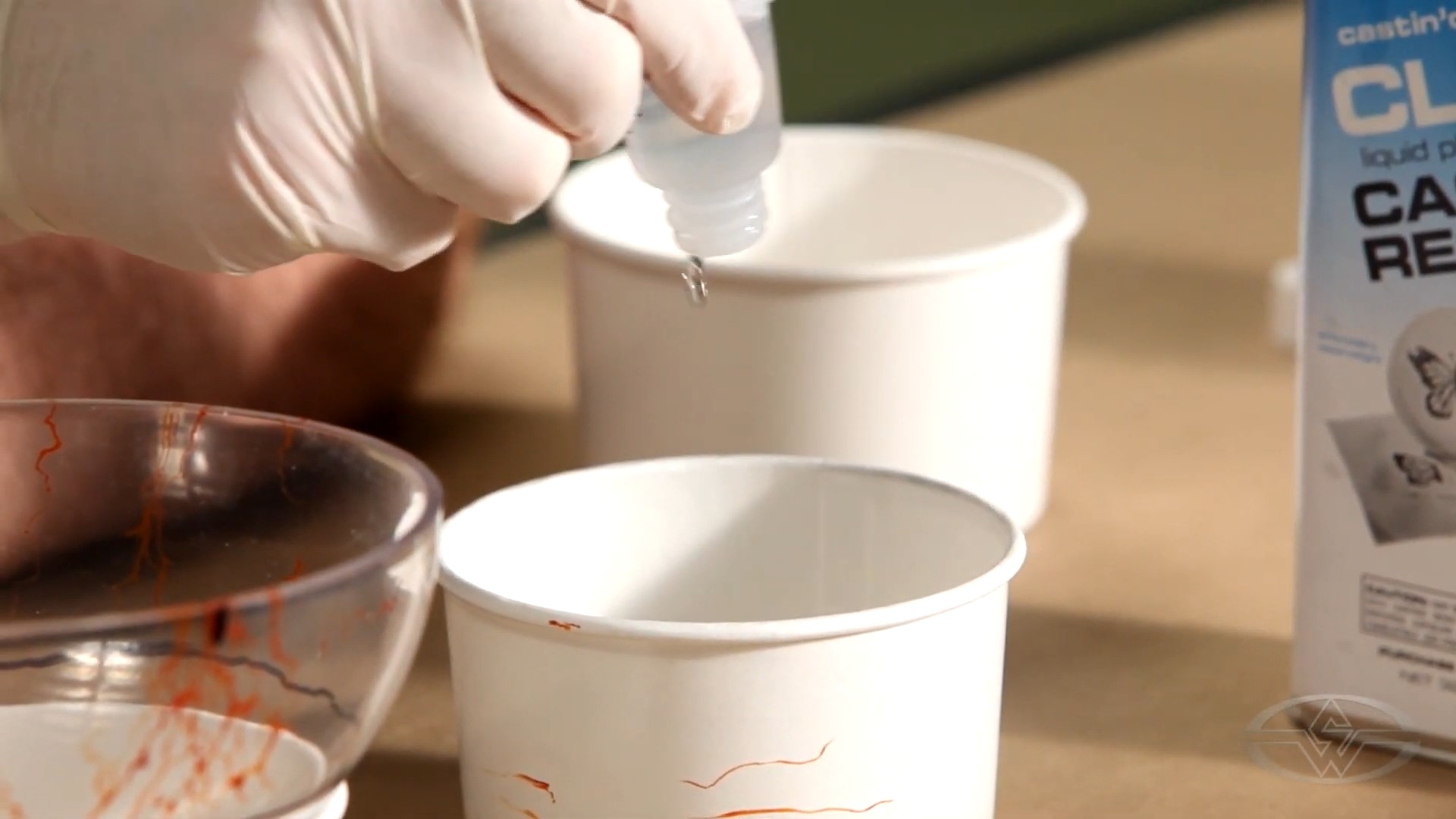 How to Make a Dinosaur - Resin Casting the Eye | Stan Winston School of ...