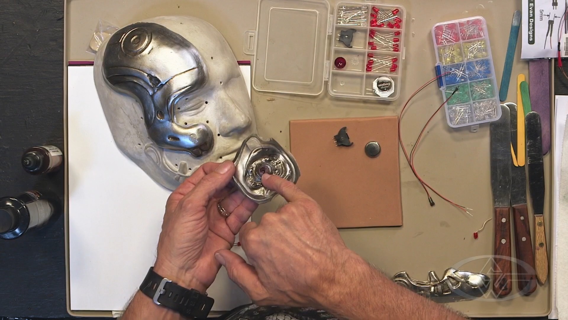 Overview: Creating the Terminator's LED Eye | Stan Winston School of ...