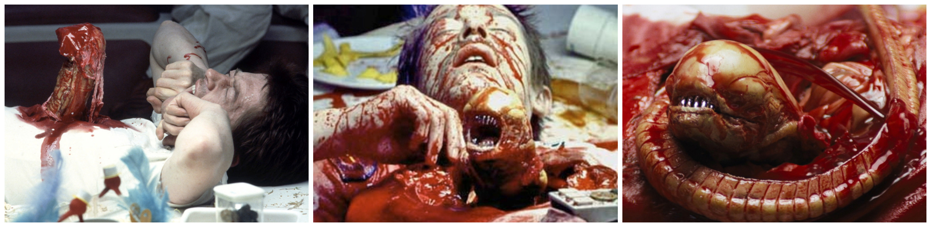 ALIENS Behind-the-Scenes - How the alien 'chestburster' mechanism was ...