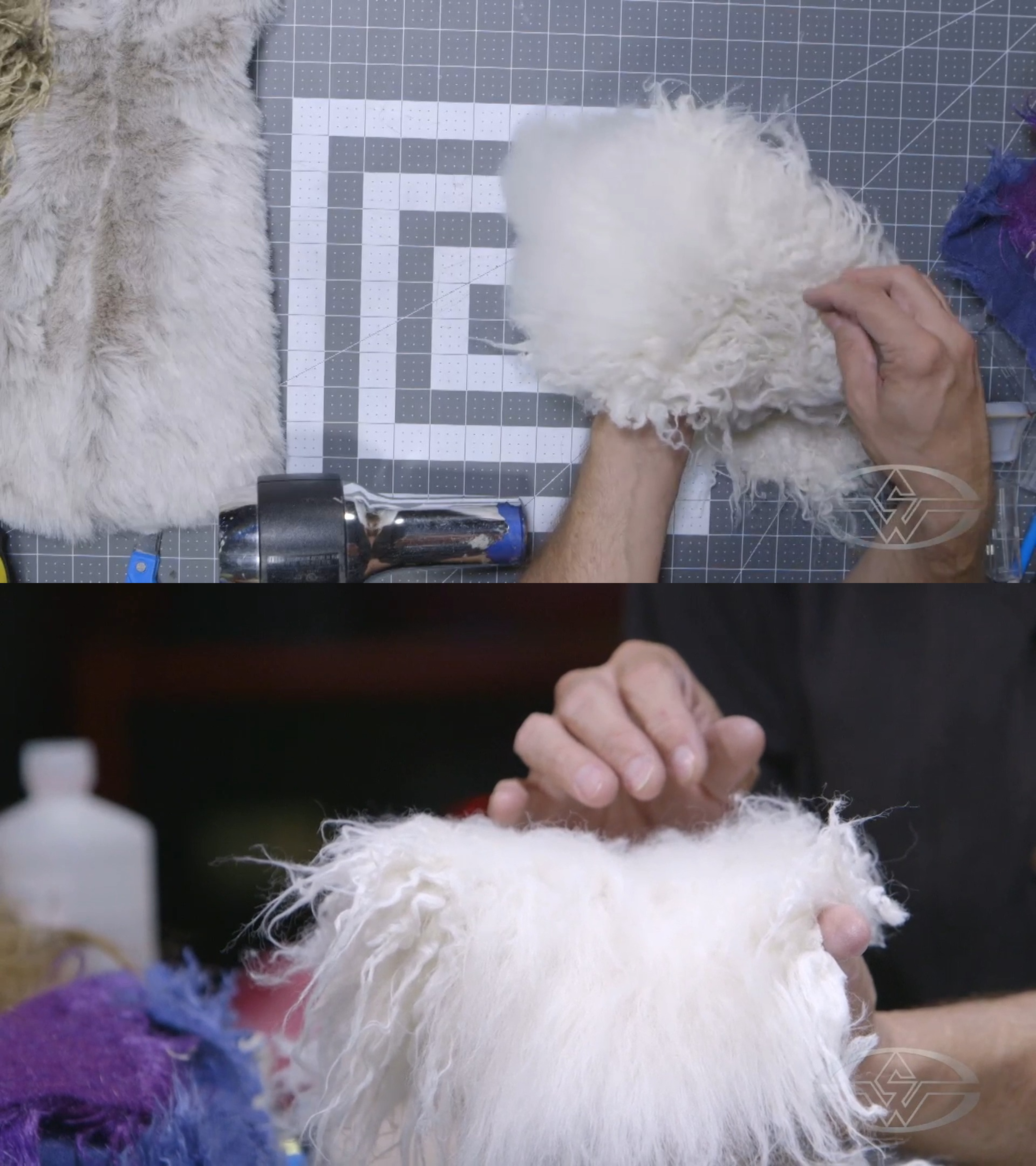 How to Straighten Puppet Fur | Stan Winston School of Character Arts