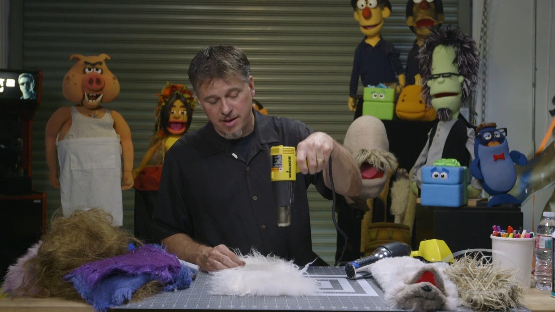 How to Straighten Puppet Fur | Stan Winston School of Character Arts