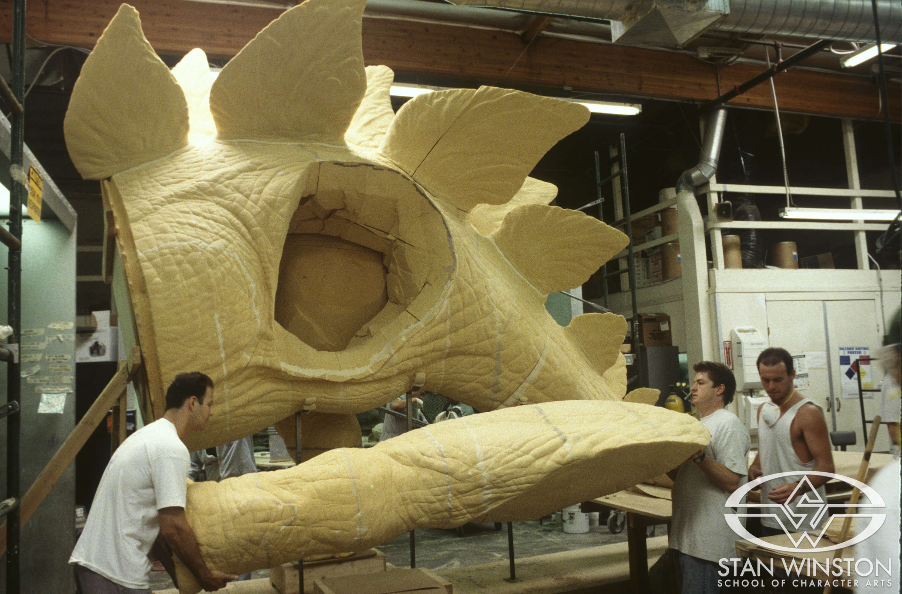 The Adult and Baby Stegosaurus of The Lost World: Jurassic Park (1997 ...