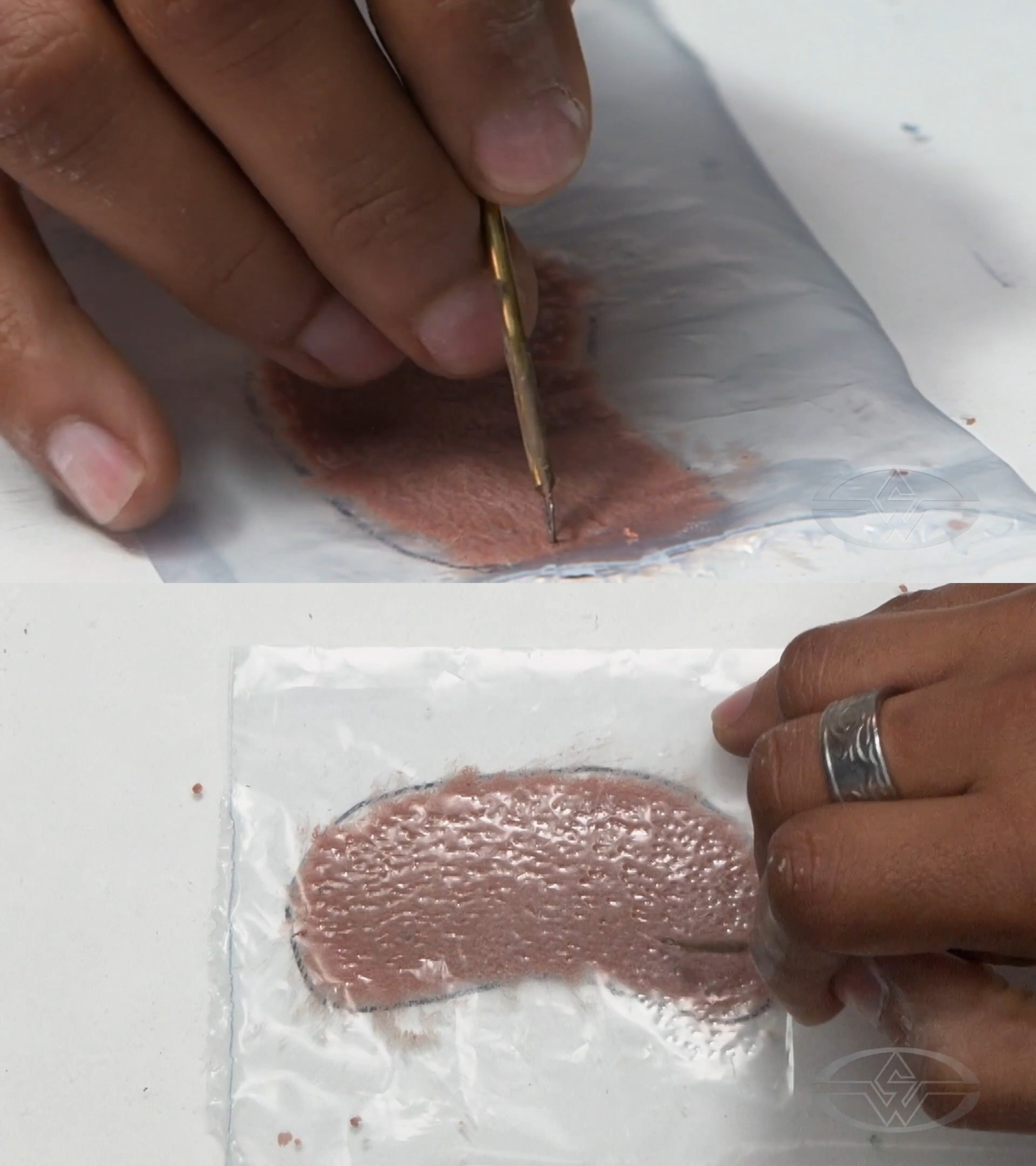 How to Create Directional Pores in Prosthetics | Stan Winston School of ...