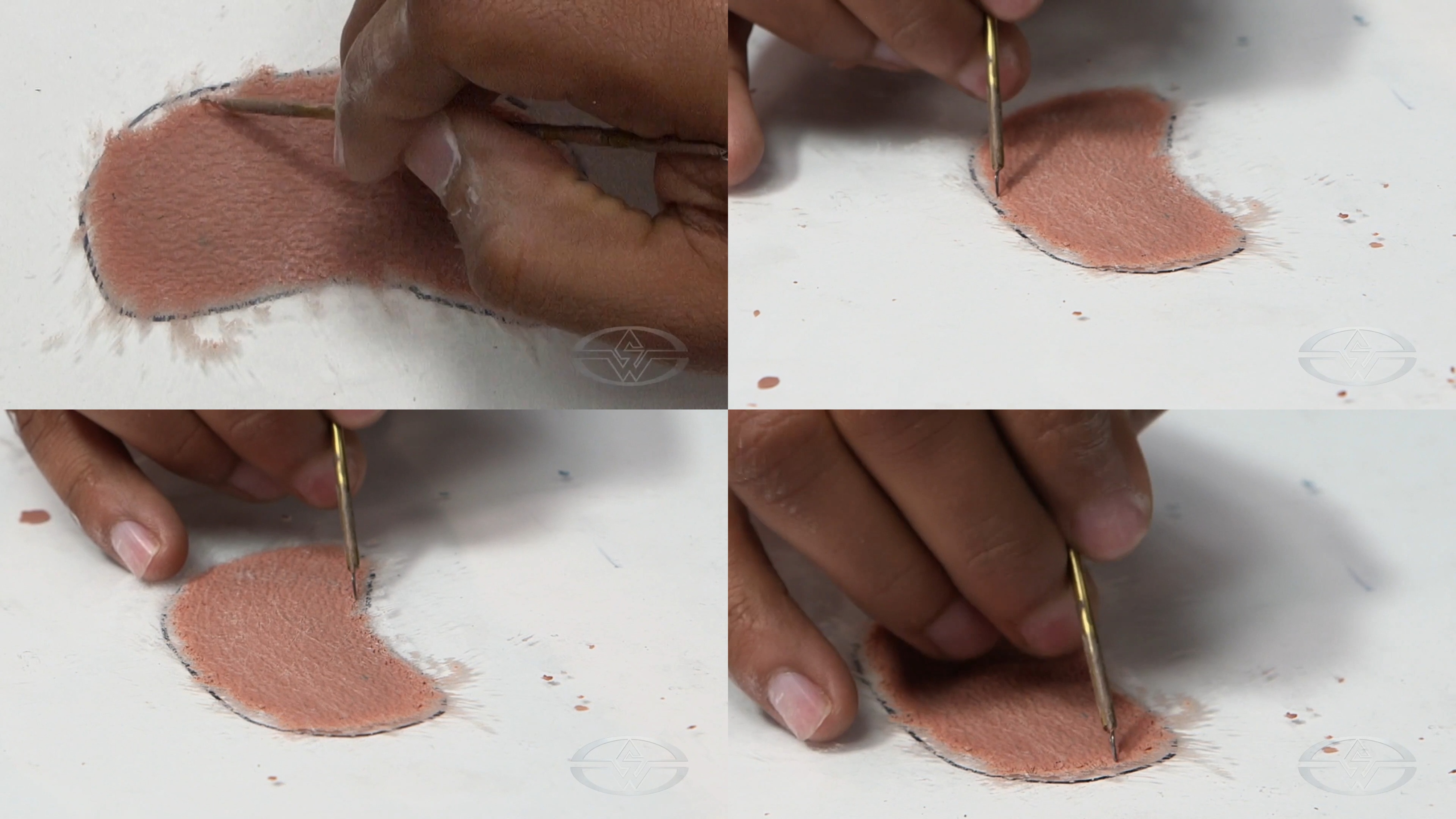 How to Create Directional Pores in Prosthetics | Stan Winston School of ...