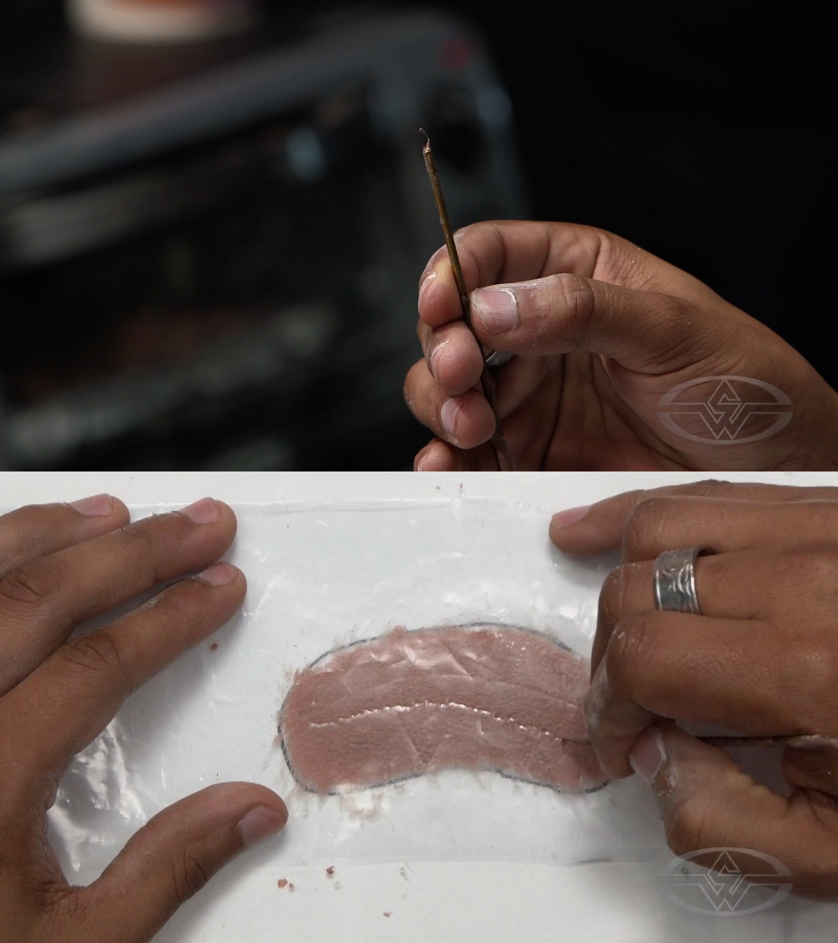 How to Create Directional Pores in Prosthetics | Stan Winston School of ...