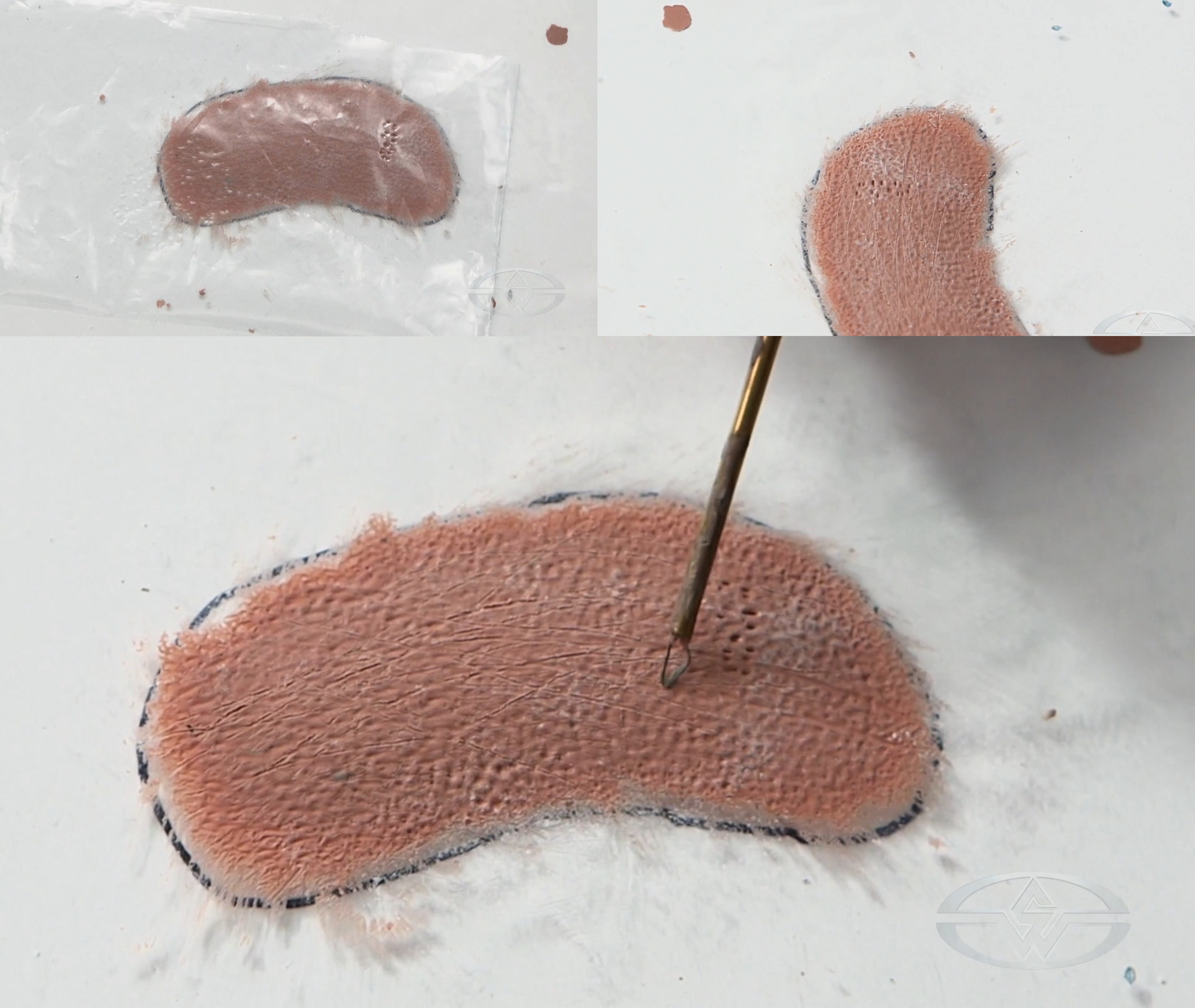 How to Create Directional Pores in Prosthetics | Stan Winston School of ...