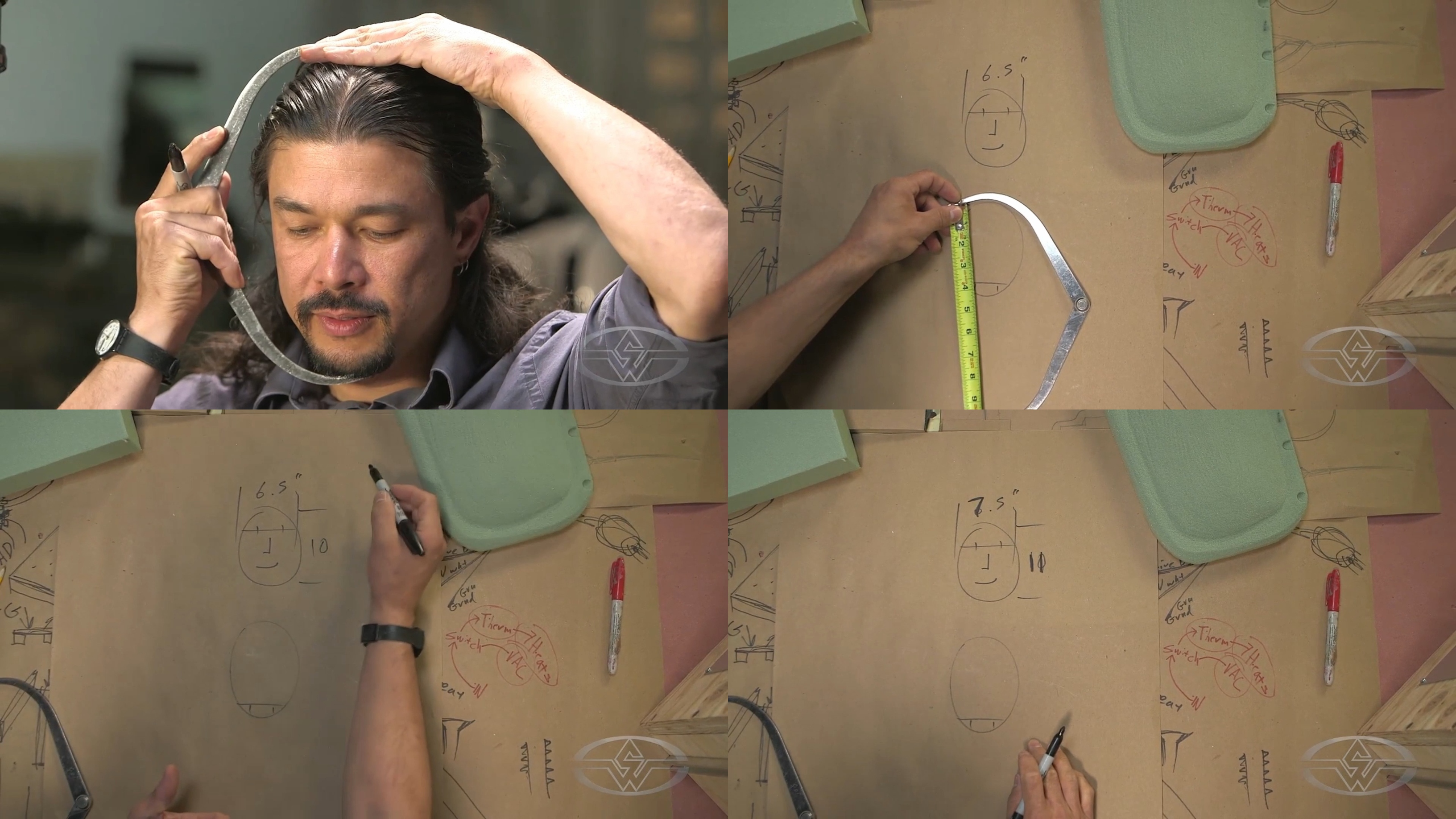 How to Measure Head Size to Make a Sci-Fi Helmet | Stan Winston School ...