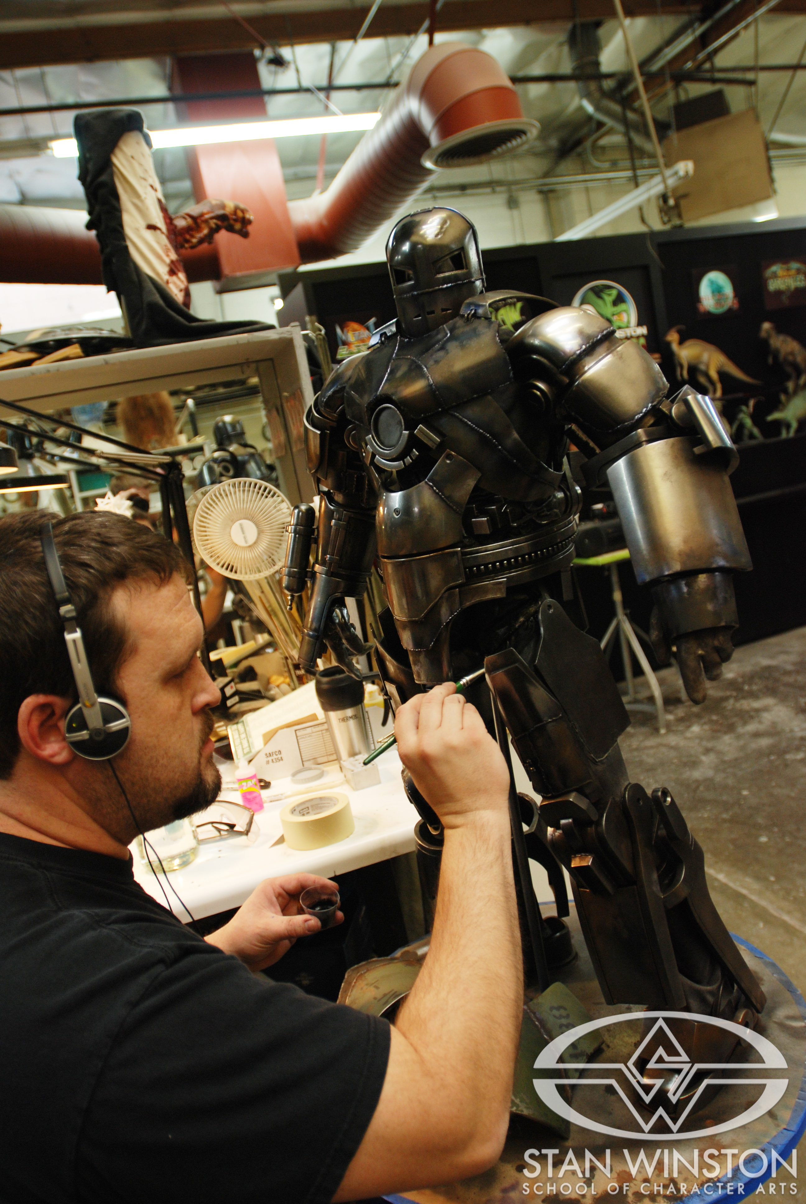 Building Iron Man Suits for Iron Man | Stan Winston School of Character ...