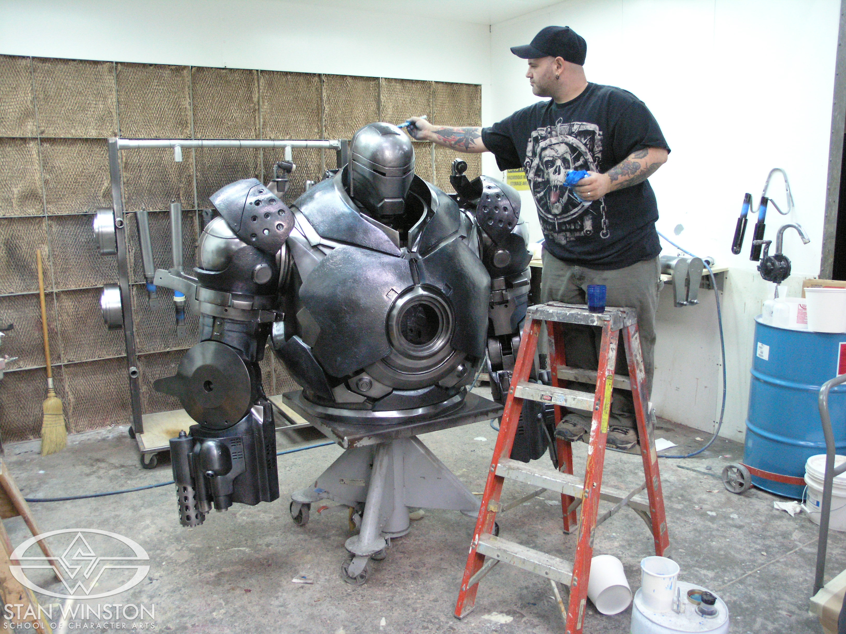 Building Iron Man Suits for Iron Man | Stan Winston School of Character ...