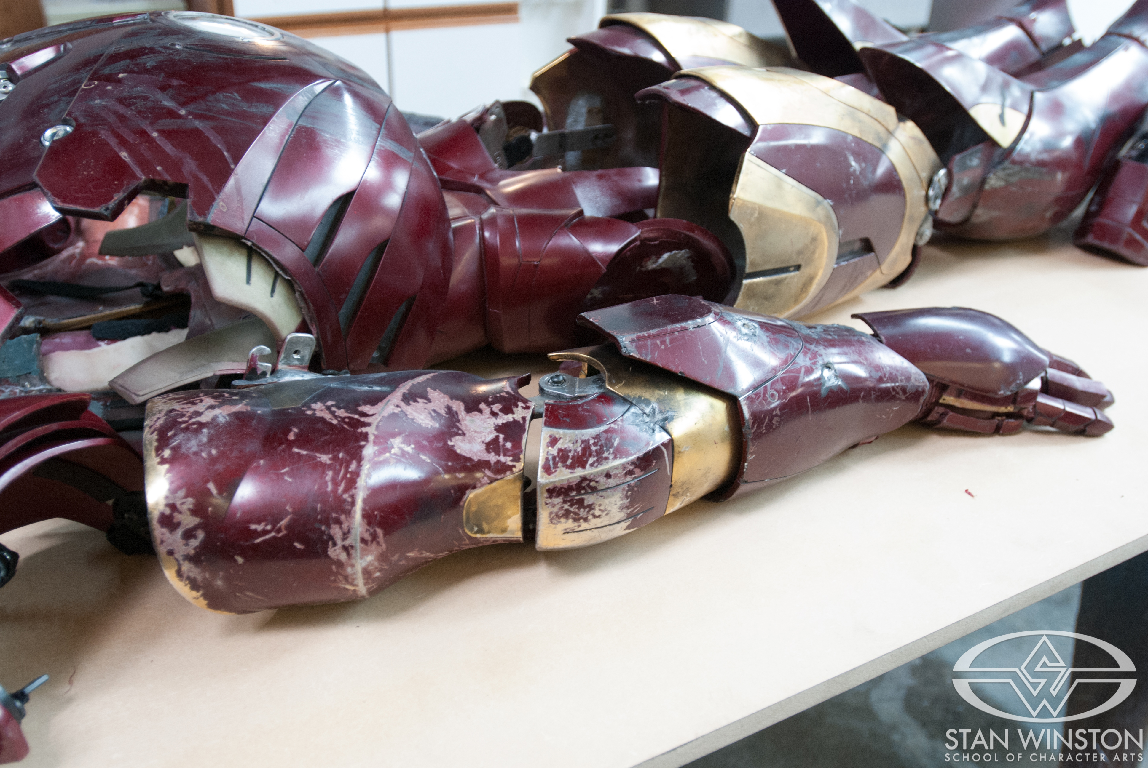 Building Iron Man Suits for Iron Man | Stan Winston School of Character ...
