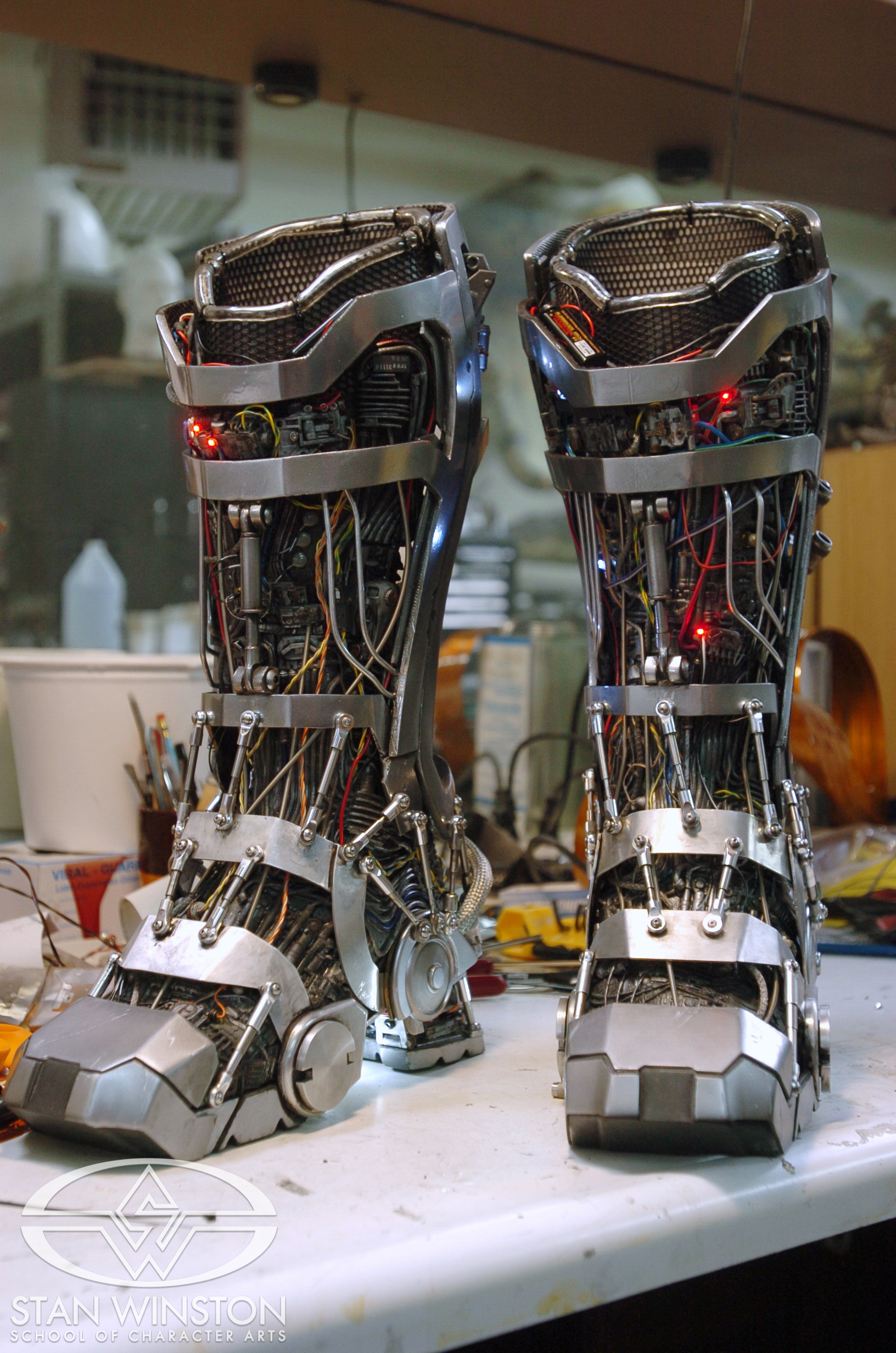 Building Iron Man Suits for Iron Man | Stan Winston School of Character ...