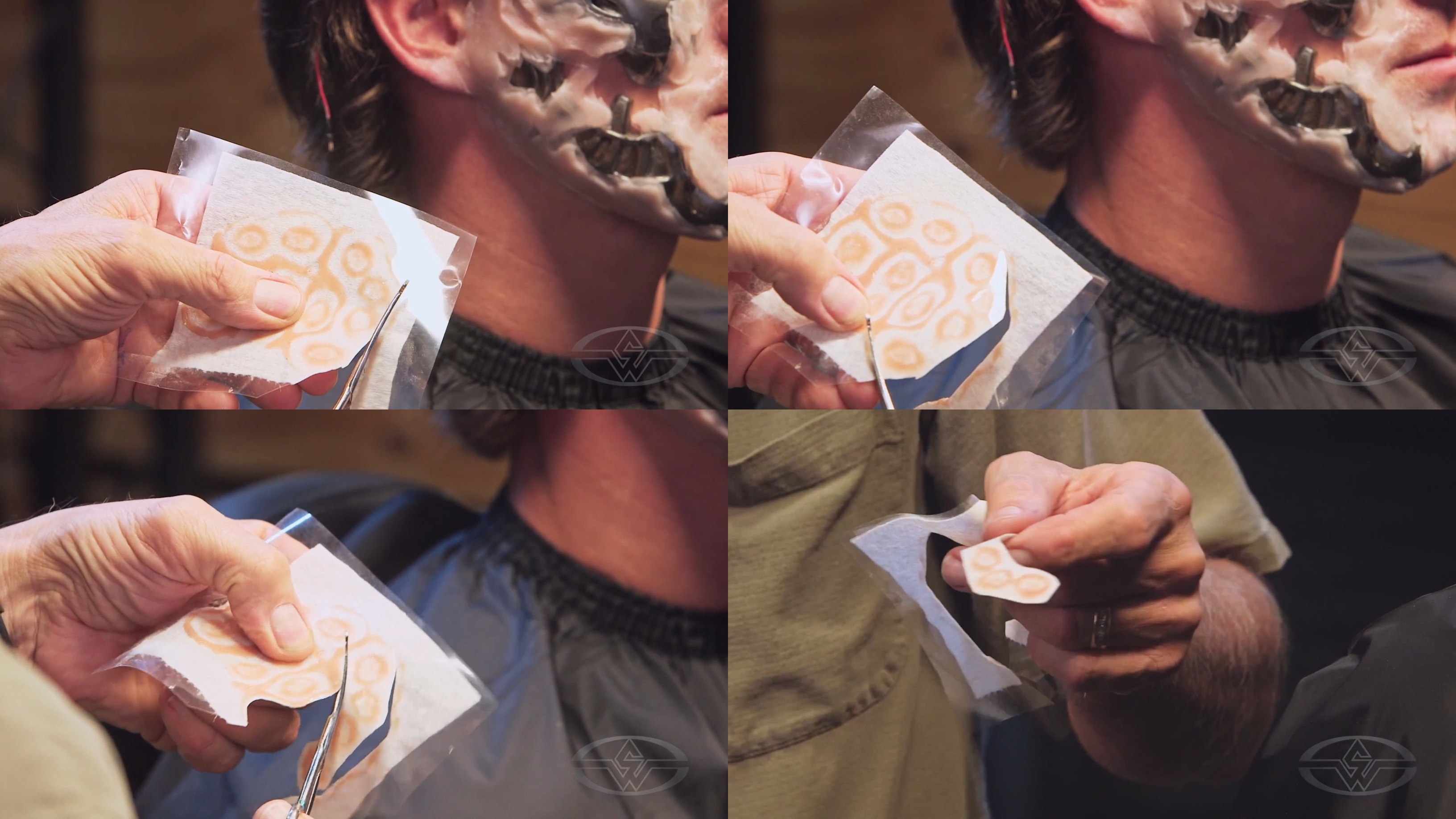 How to Apply Bullet Wound Prosthetic Makeup | Stan Winston School of ...