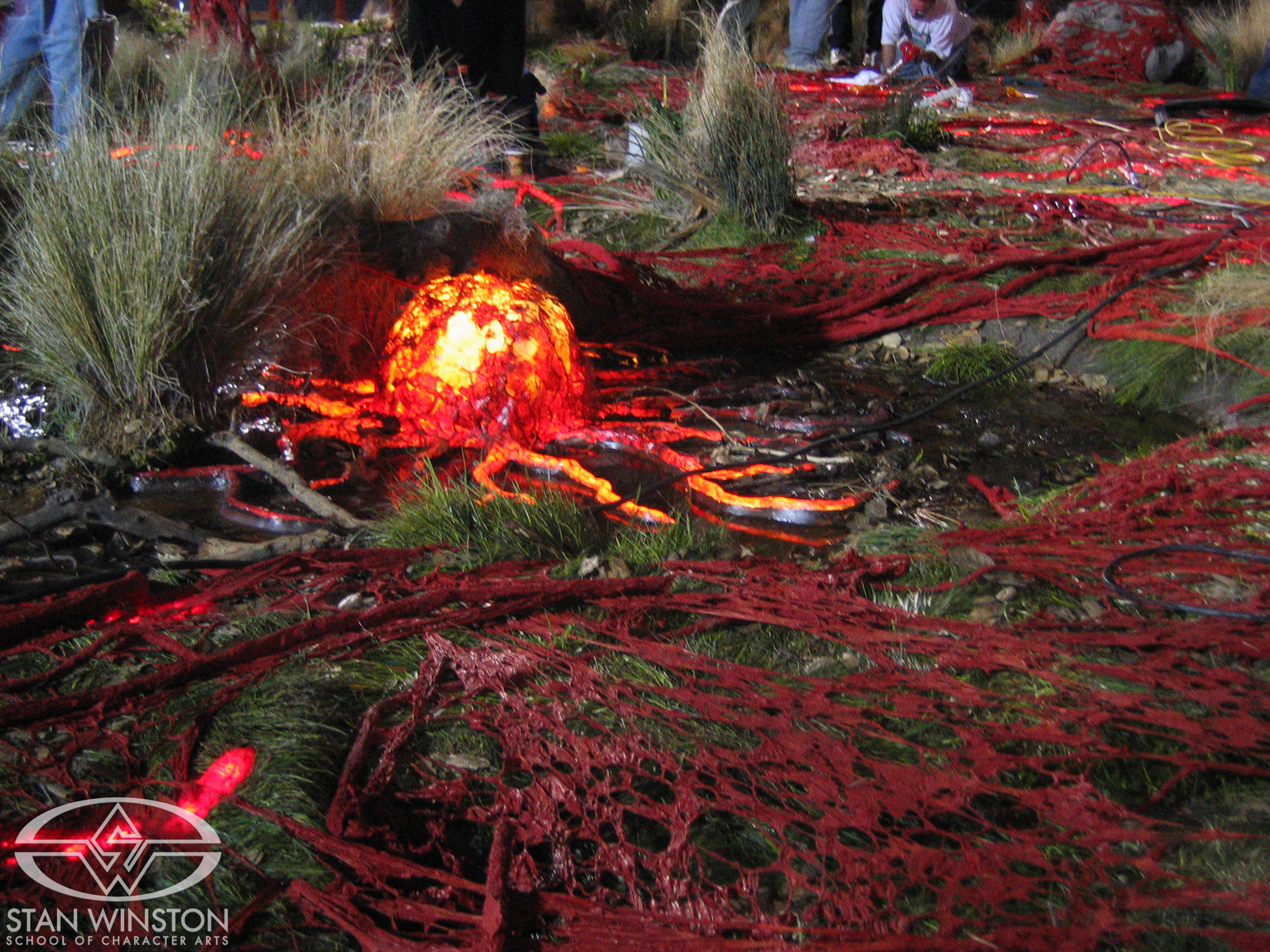 War of the Worlds: Creating the Alien Red Weeds & Pods at Stan Winston ...