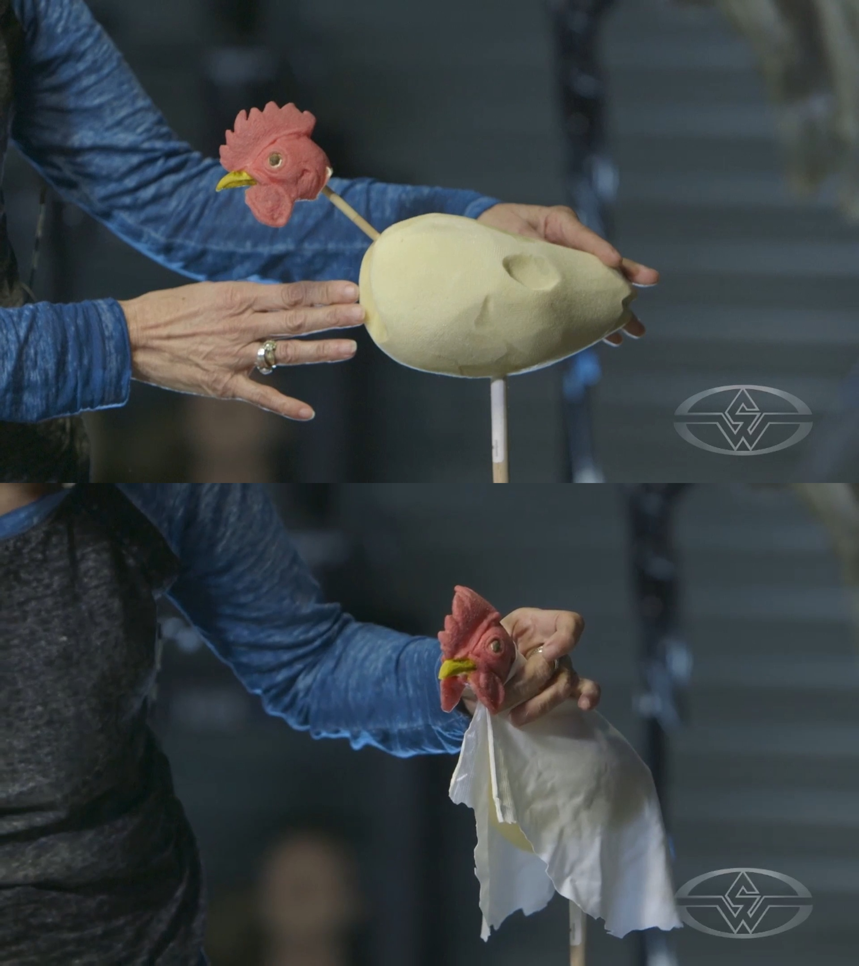 How to Drape a Sock Over Your Chicken Form | Stan Winston School of ...