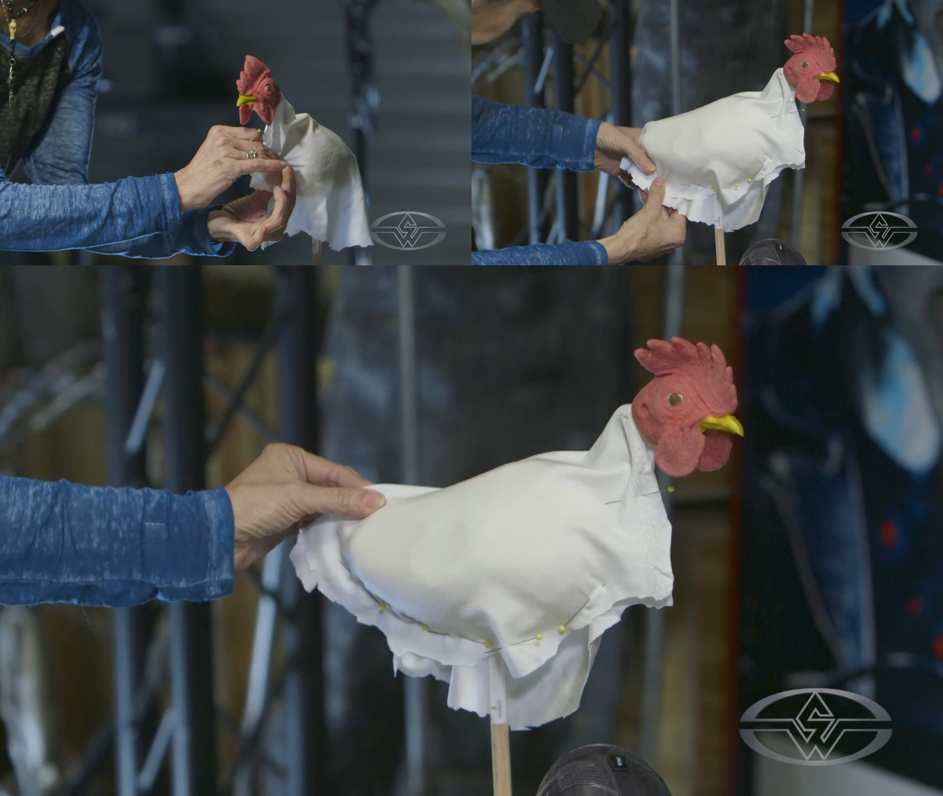 How to Drape a Sock Over Your Chicken Form | Stan Winston School of ...
