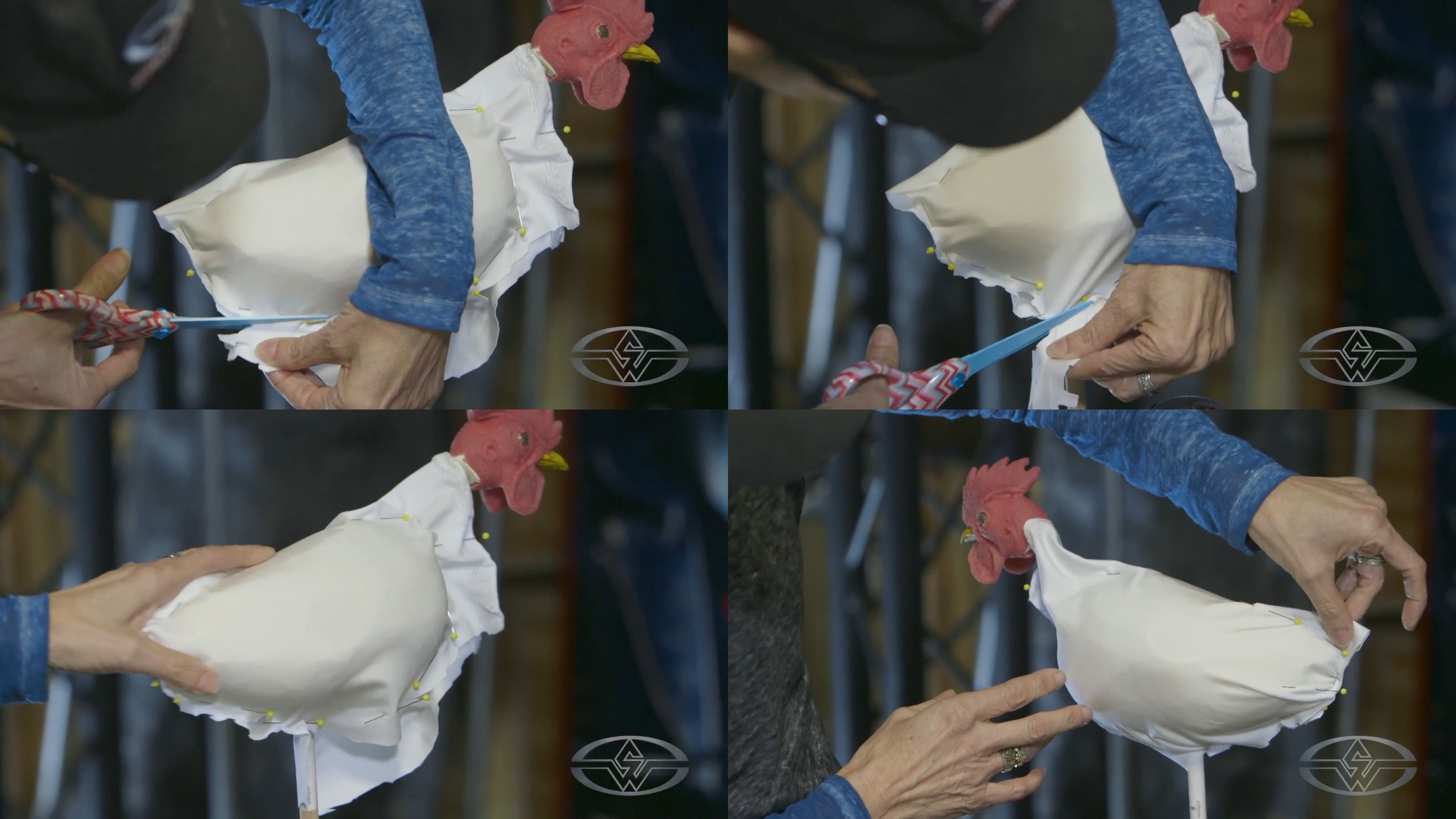 How to Drape a Sock Over Your Chicken Form | Stan Winston School of ...