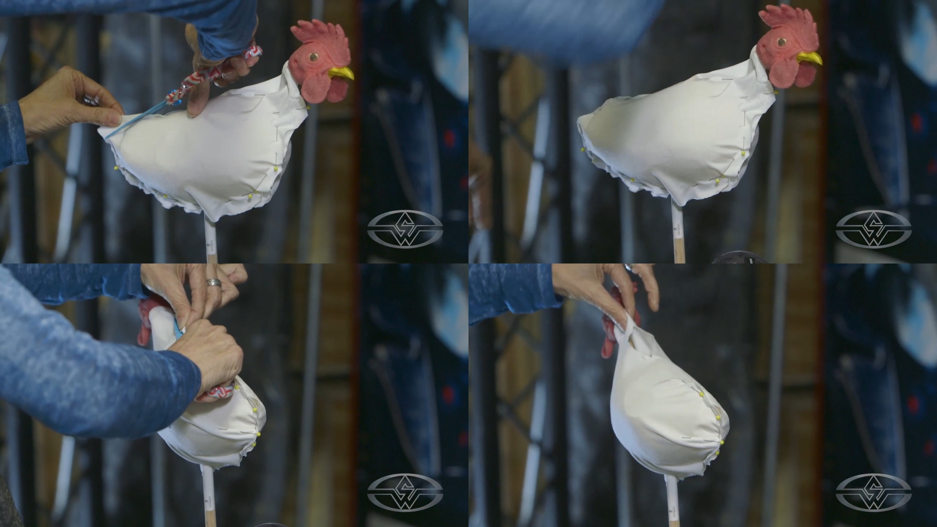 How to Drape a Sock Over Your Chicken Form | Stan Winston School of ...