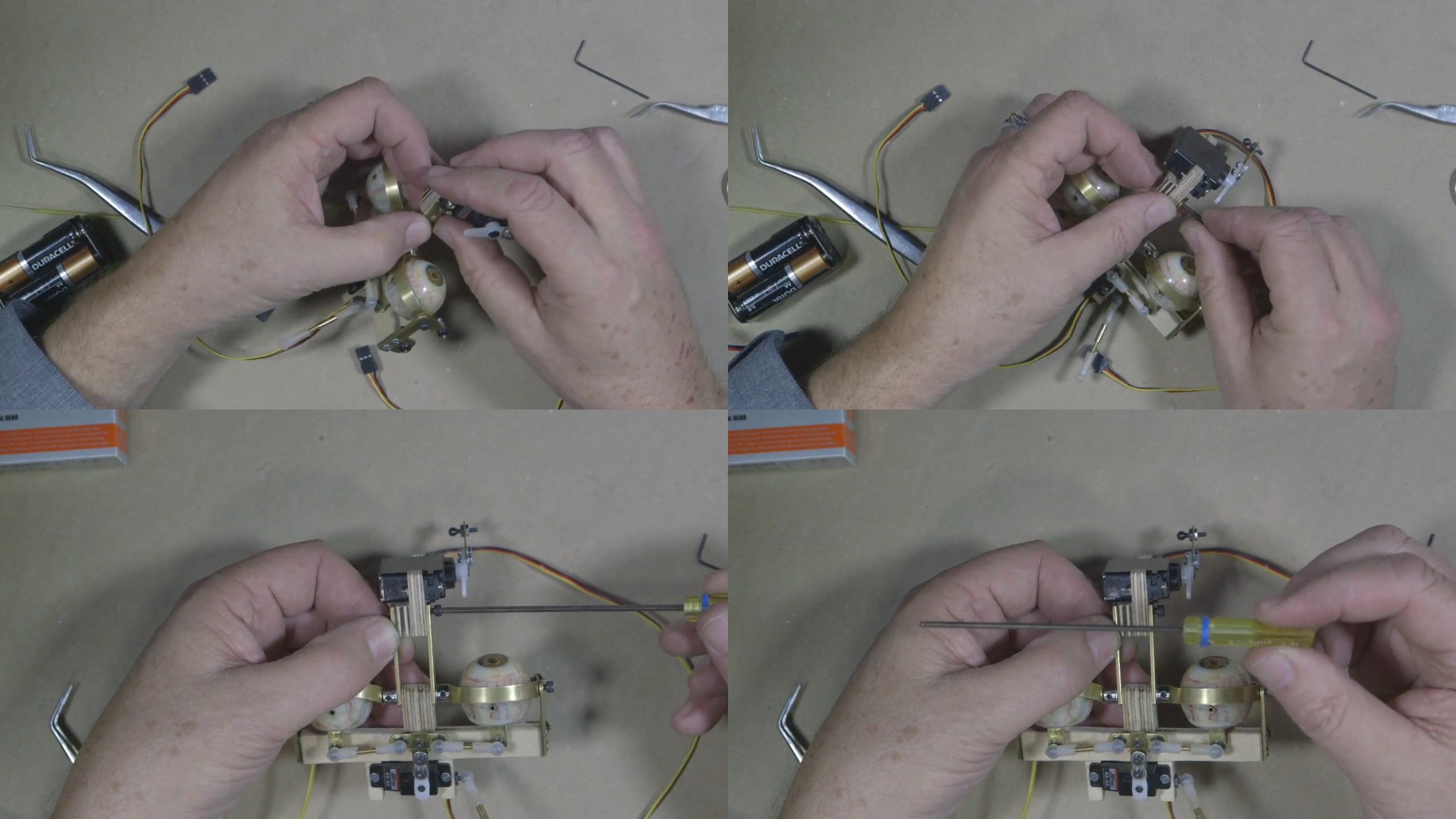 How to Build an Animatronic Head: Testing Eye Servos | Stan Winston ...