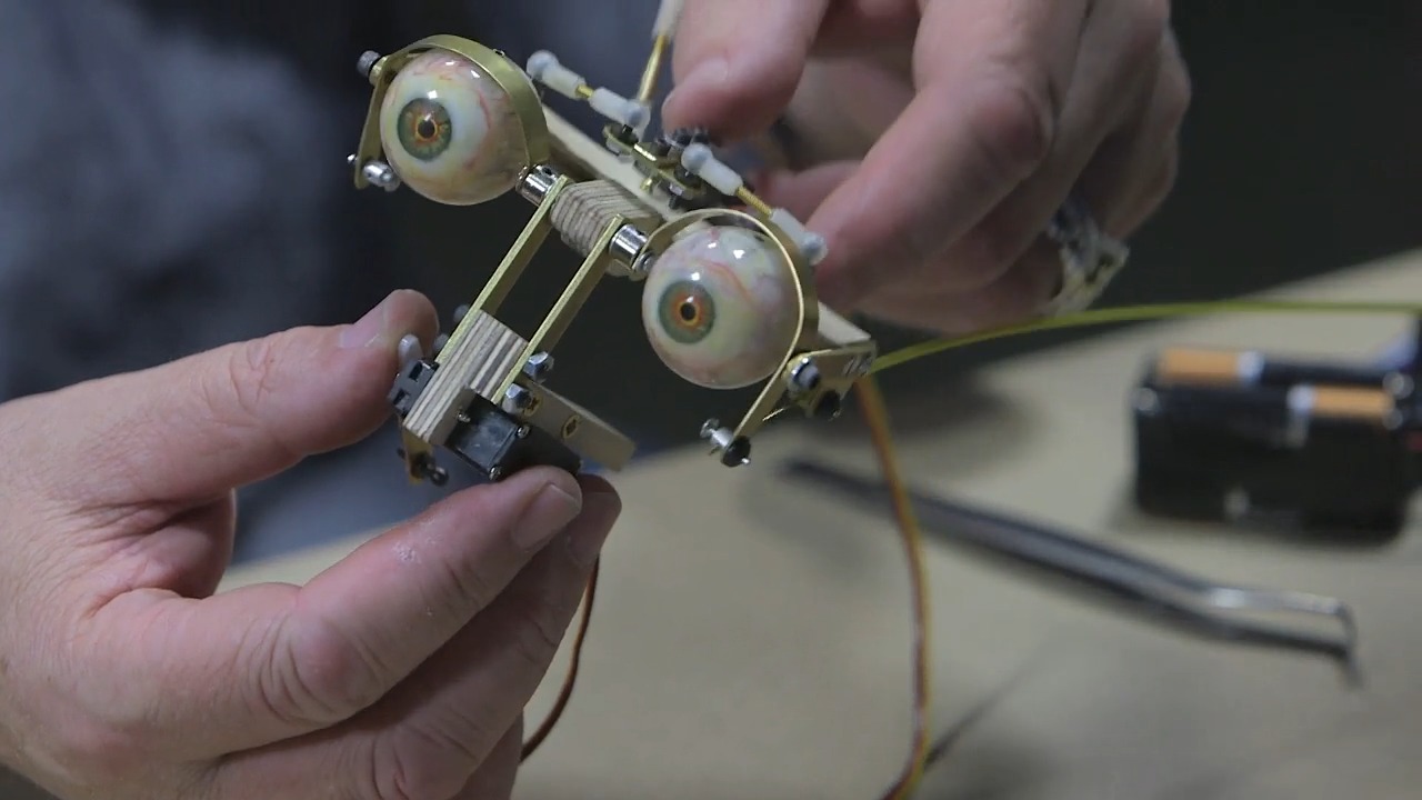 How to Build an Animatronic Head: Testing Eye Servos | Stan Winston ...