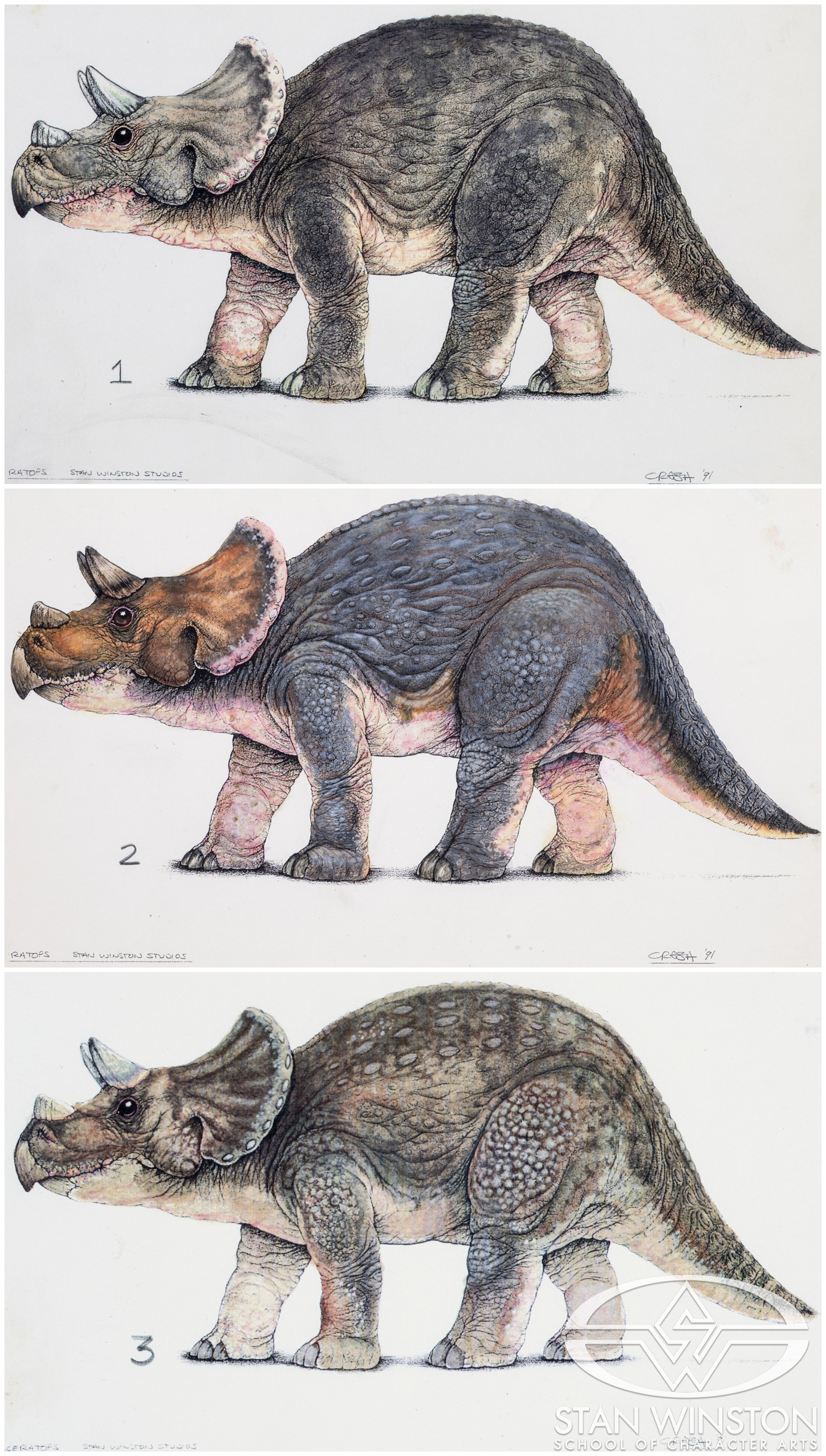 How Baby Dinosaurs Were Made for Jurassic Park Movies at Stan Winston ...