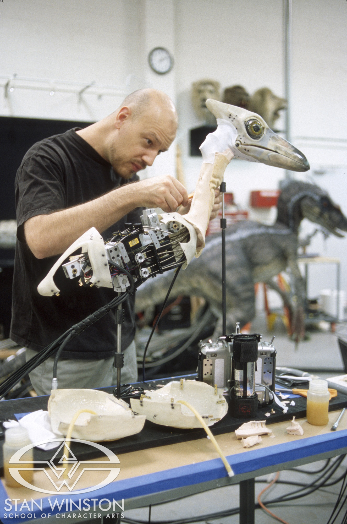 How Baby Dinosaurs Were Made for Jurassic Park Movies at Stan Winston ...