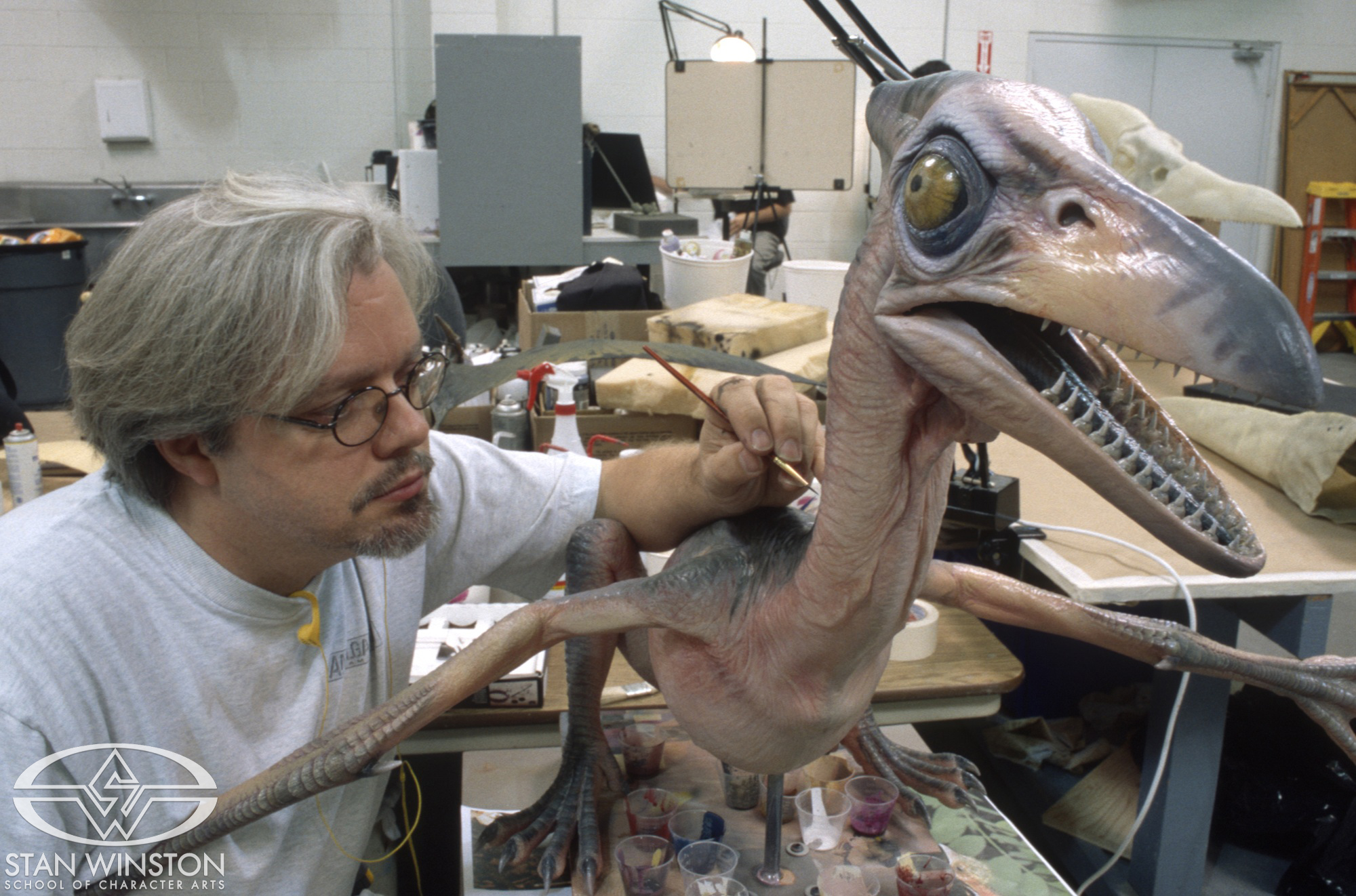 How Baby Dinosaurs Were Made for Jurassic Park Movies at Stan Winston ...