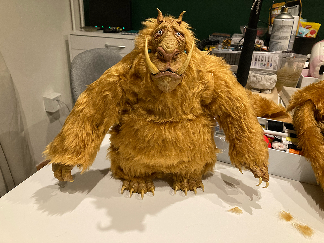 Creating a Banderbear Puppet from The Edge Chronicles Series | Stan ...