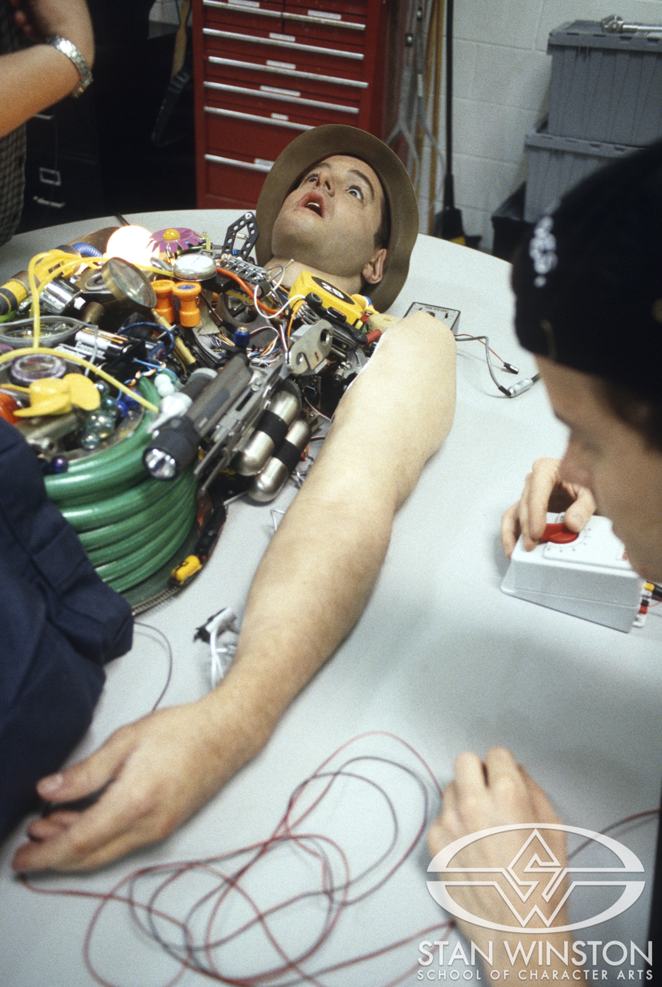 Behind the Scenes of Inspector Gadget (1999) at Stan Winston Studio ...