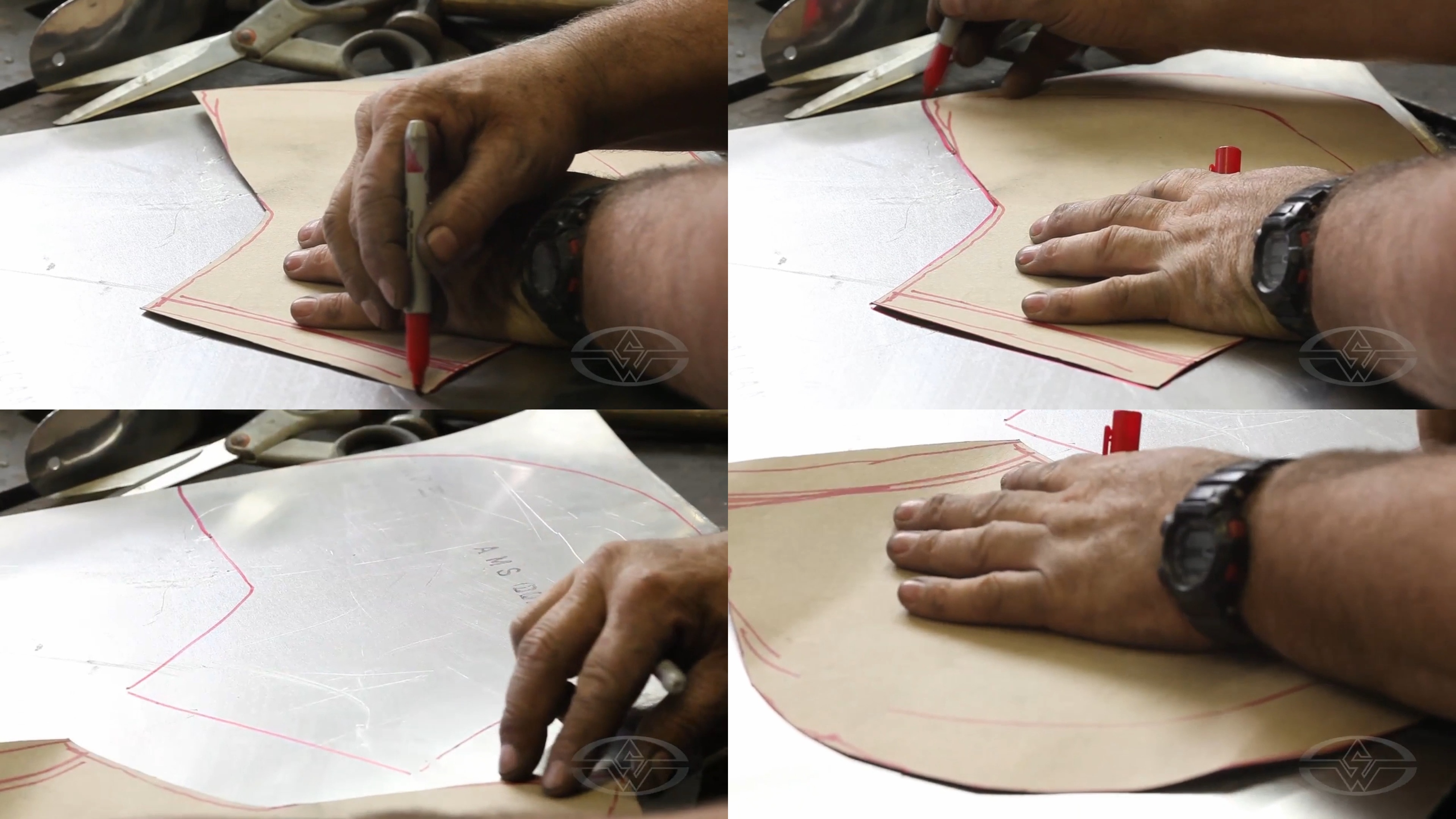 How to Make a Pattern for a Prop Armor Helmet | Stan Winston School of ...