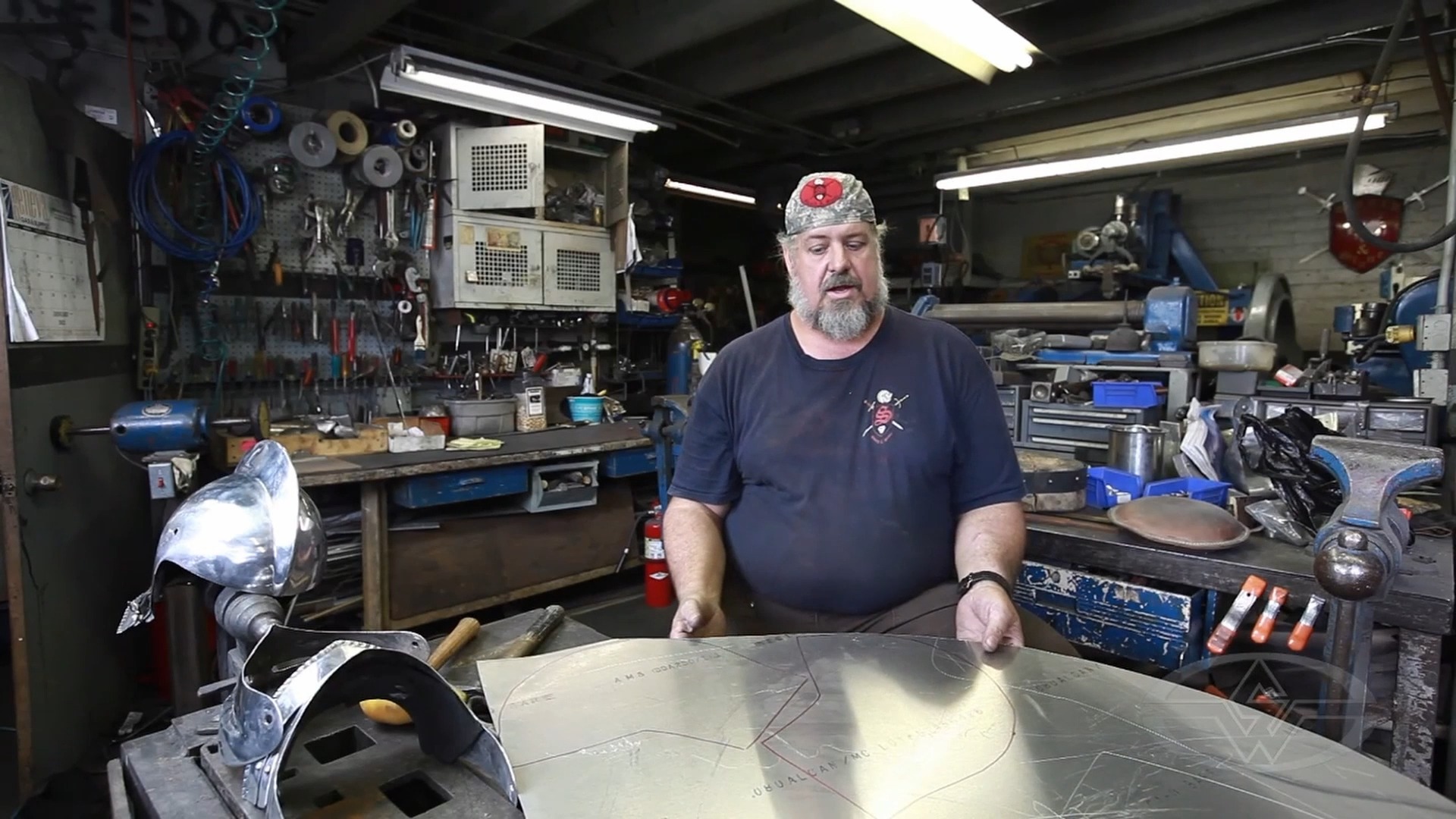 How to Make a Pattern for a Prop Armor Helmet | Stan Winston School of ...