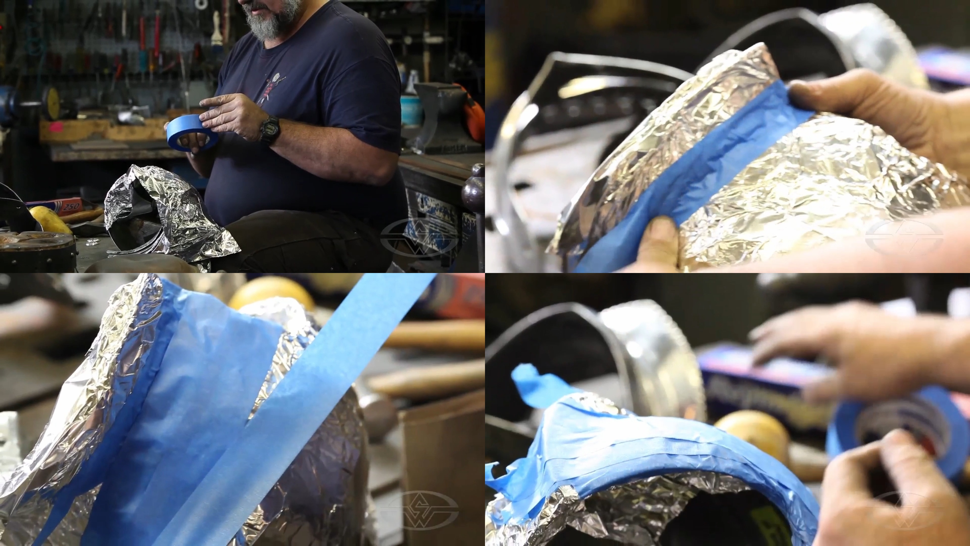 How to Make a Pattern for a Prop Armor Helmet | Stan Winston School of ...