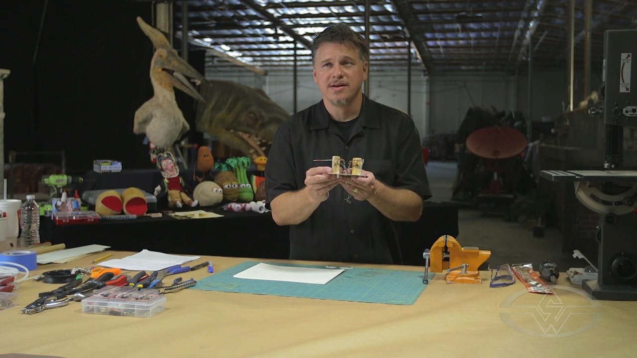 How to Make Hand Puppets: Building an Eyebrow Mechanism | Stan Winston ...