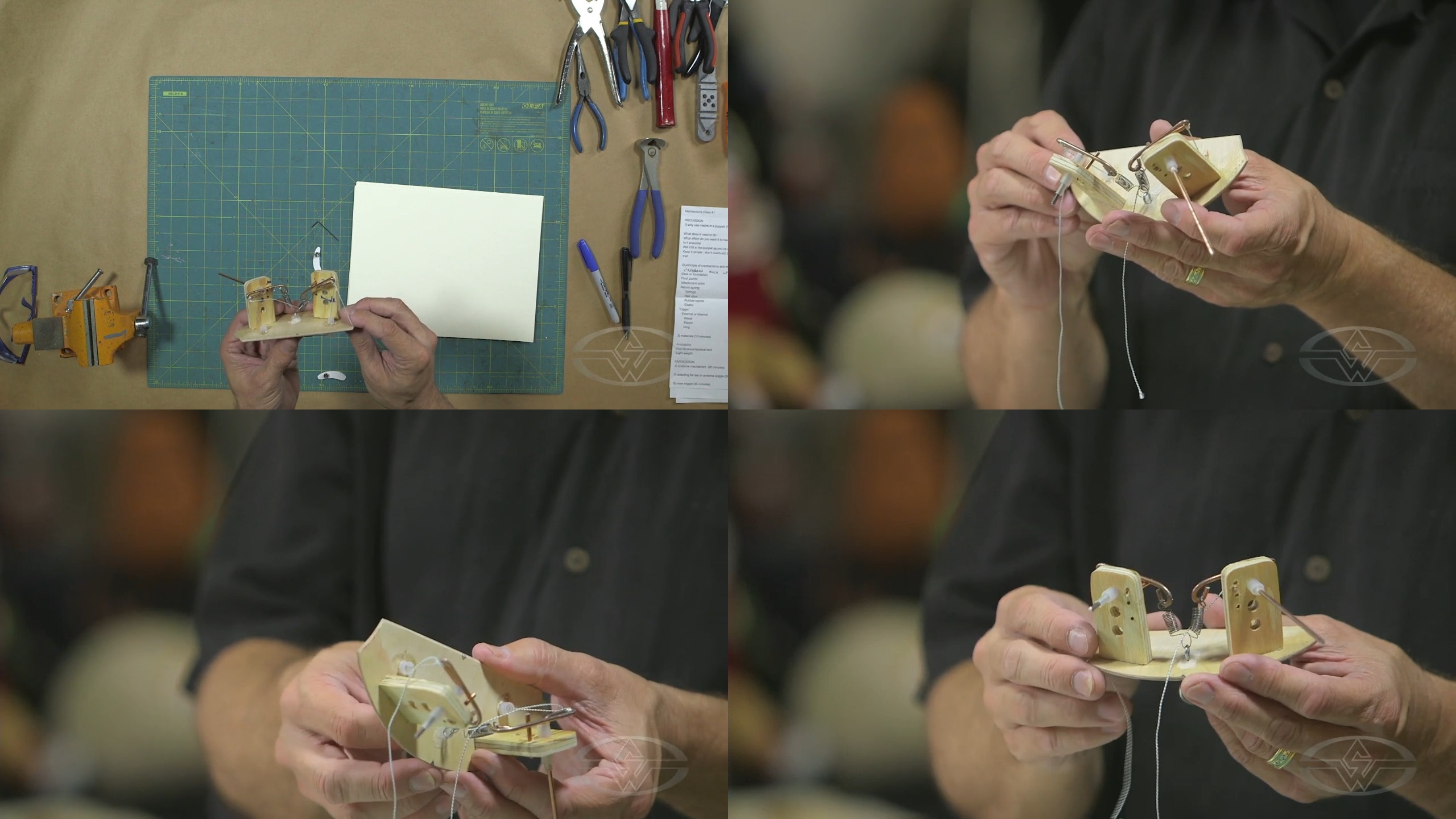 How to Make Hand Puppets: Building an Eyebrow Mechanism | Stan Winston ...