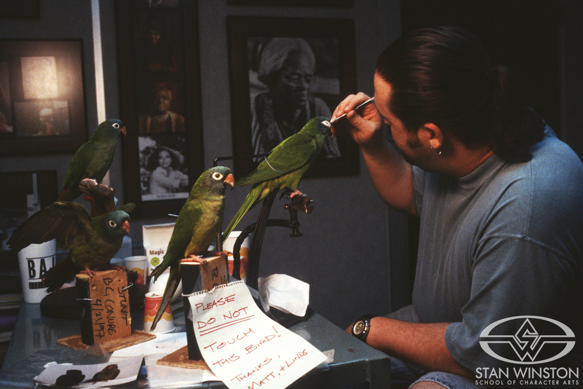 Creating an Animatronic Parrot for John Roberts’ Paulie (1998) | Stan ...