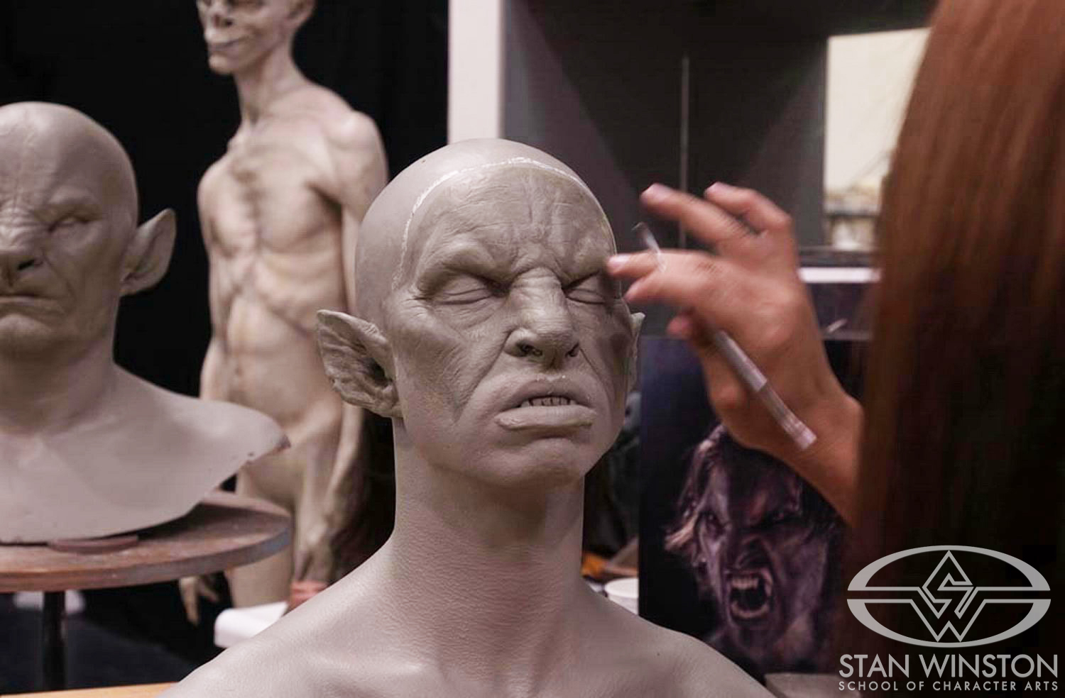Behind the Scenes of Skinwalkers (2006) at Stan Winston Studio and Stan ...