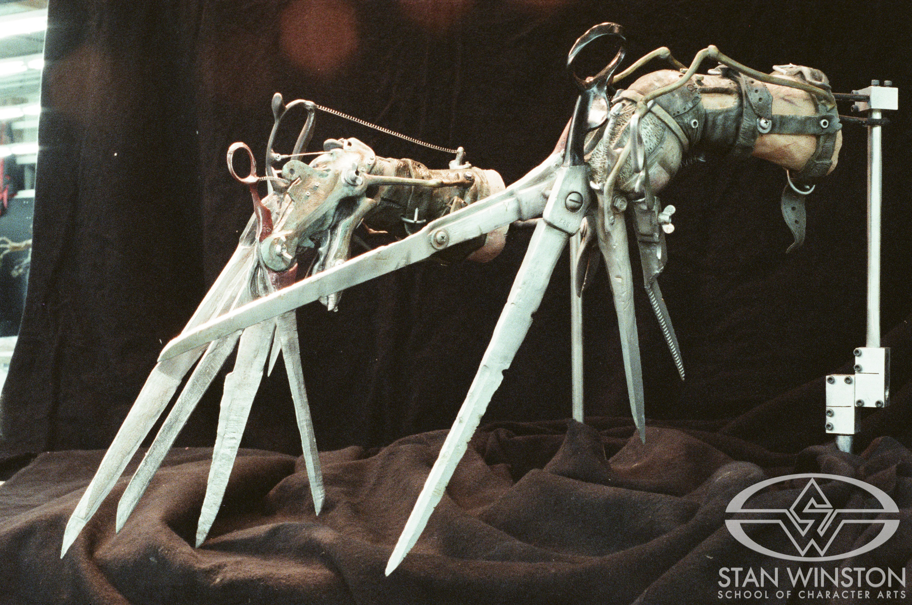 Making of Tim Burton's Edward Scissorhands - Behind the Scenes at Stan ...