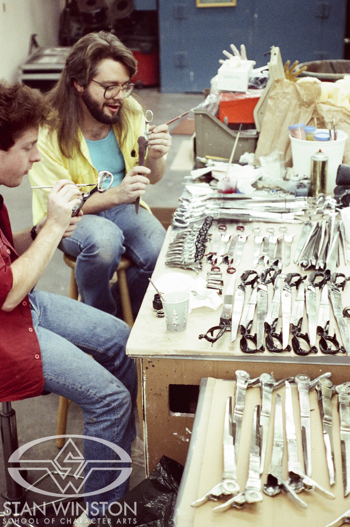 Making of Tim Burton's Edward Scissorhands - Behind the Scenes at Stan ...