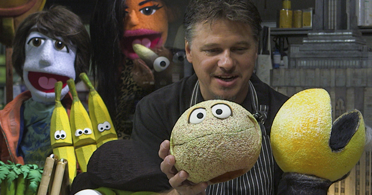 How to Make a Foam Puppet Part 3 - Paint, Dye, Texturize and Add Facial ...